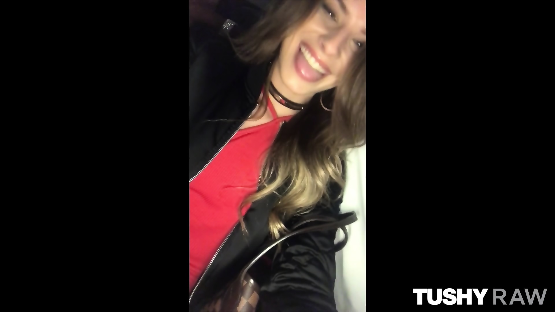 Tushyraw Young Hottie Gets Her Ass Stretched After Jillian Brookes