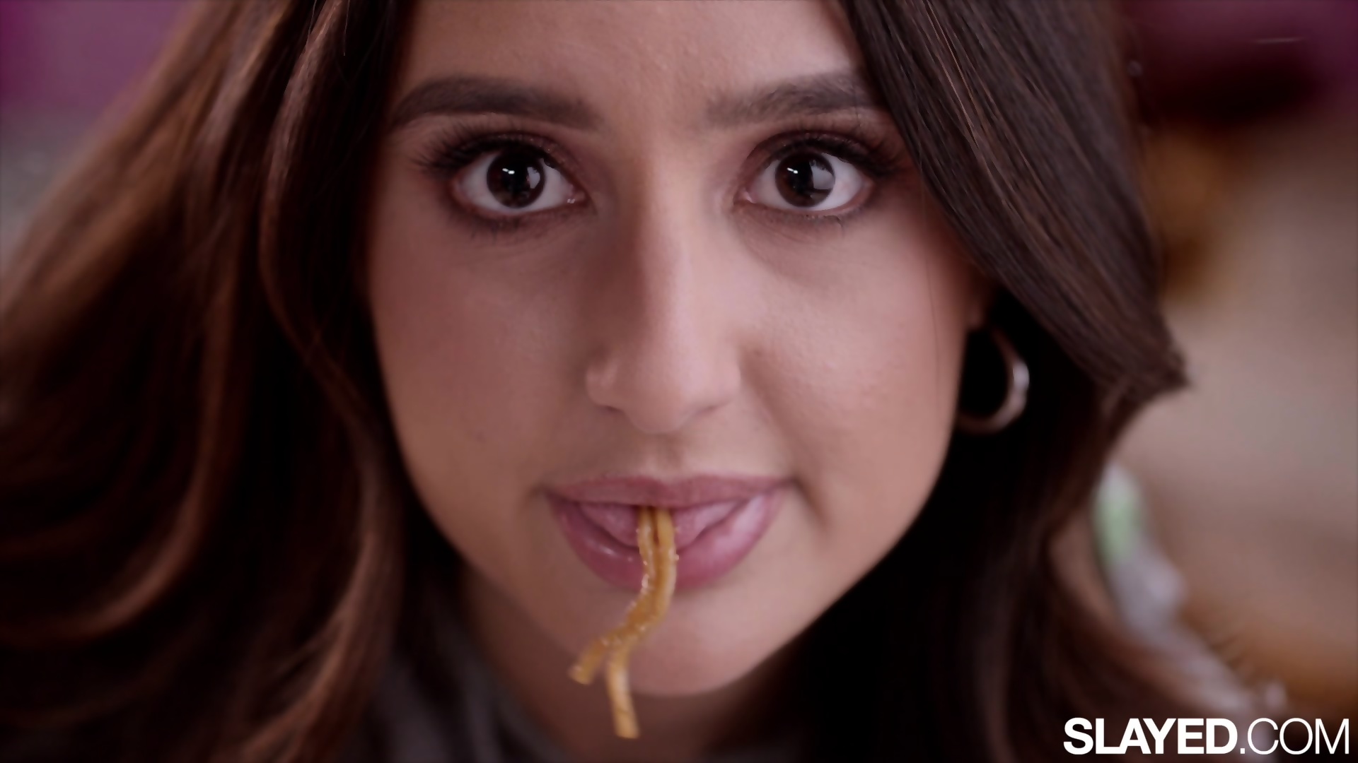 SLAYED Eliza Devours Every Inch Of Roomie Alexis' Hot Body - Eliza Ibarra - EPORNER