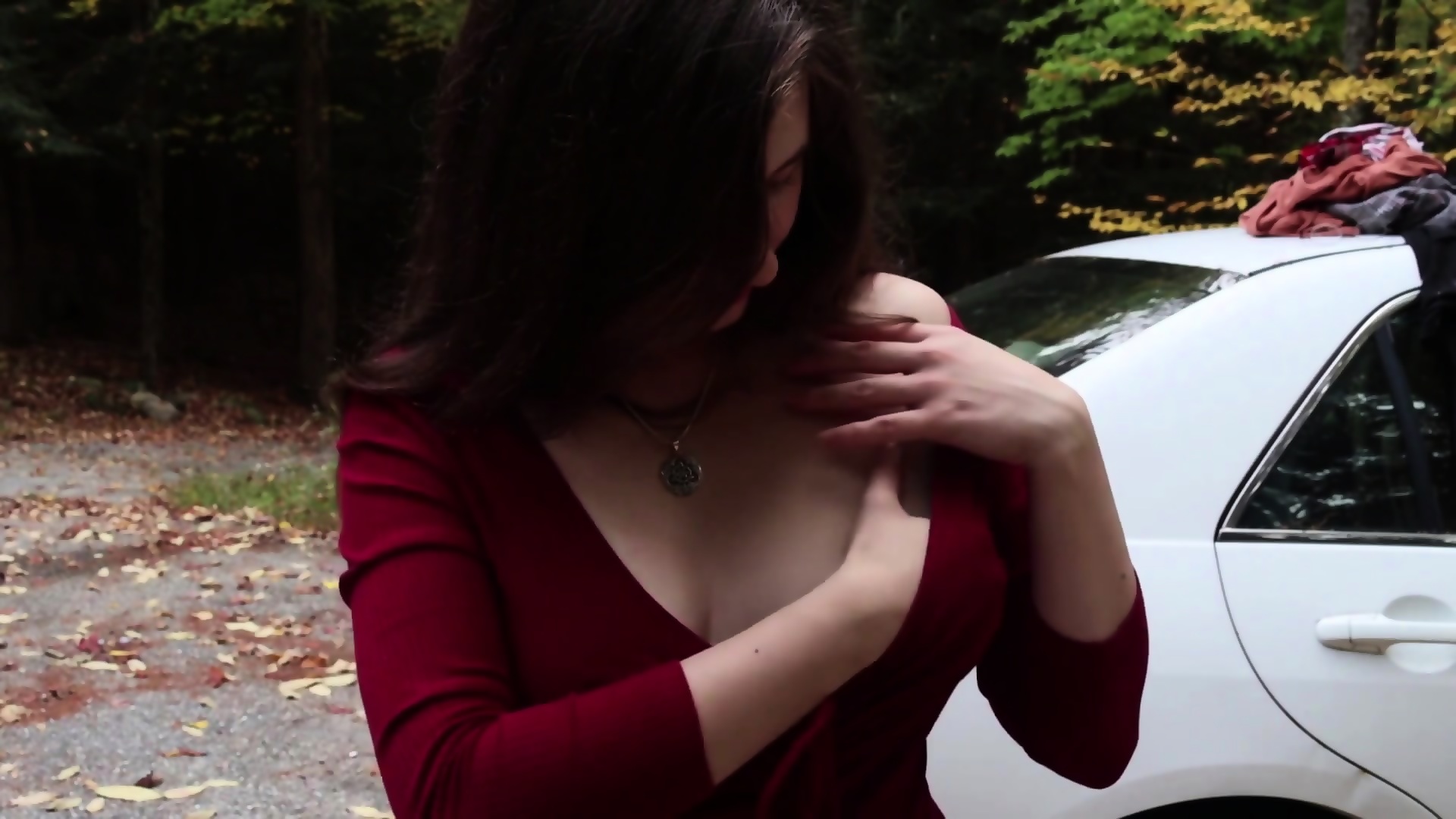 Aftynrose Asmr Outdoor Fall Clothes Haul Eporner