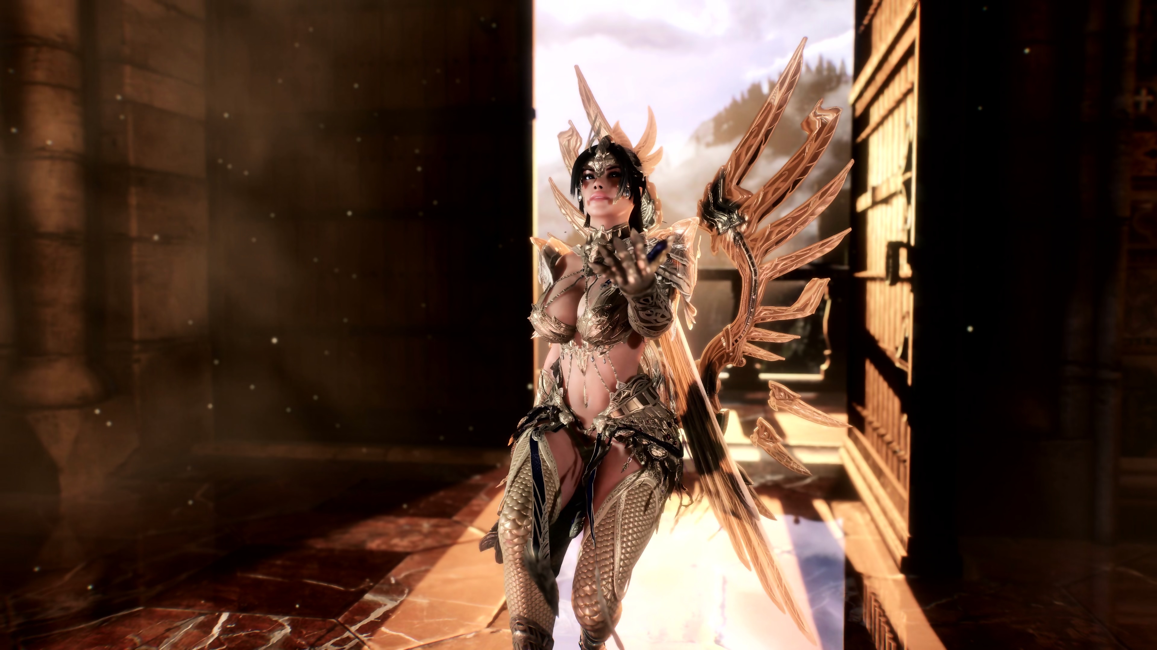 Pandora Mc Caroline In Armor Eporner