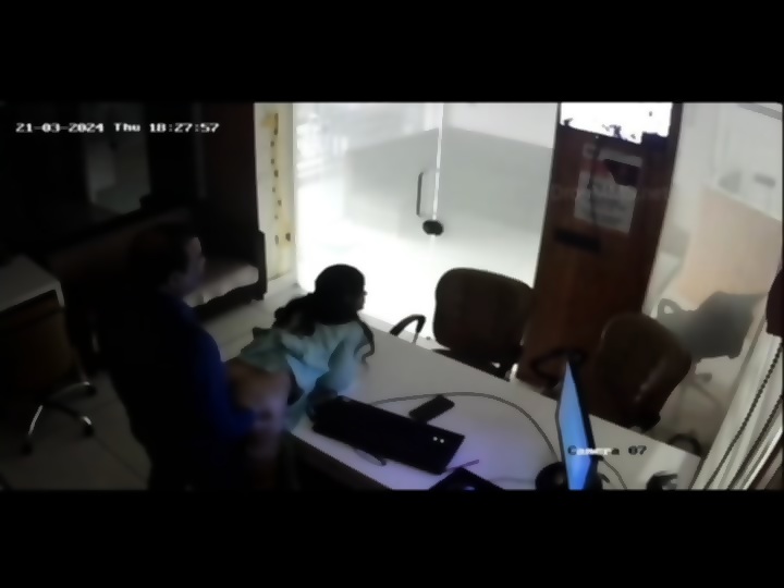 Extremely Beautiful Secretary Fucked By Manager In Office Cctv Cam