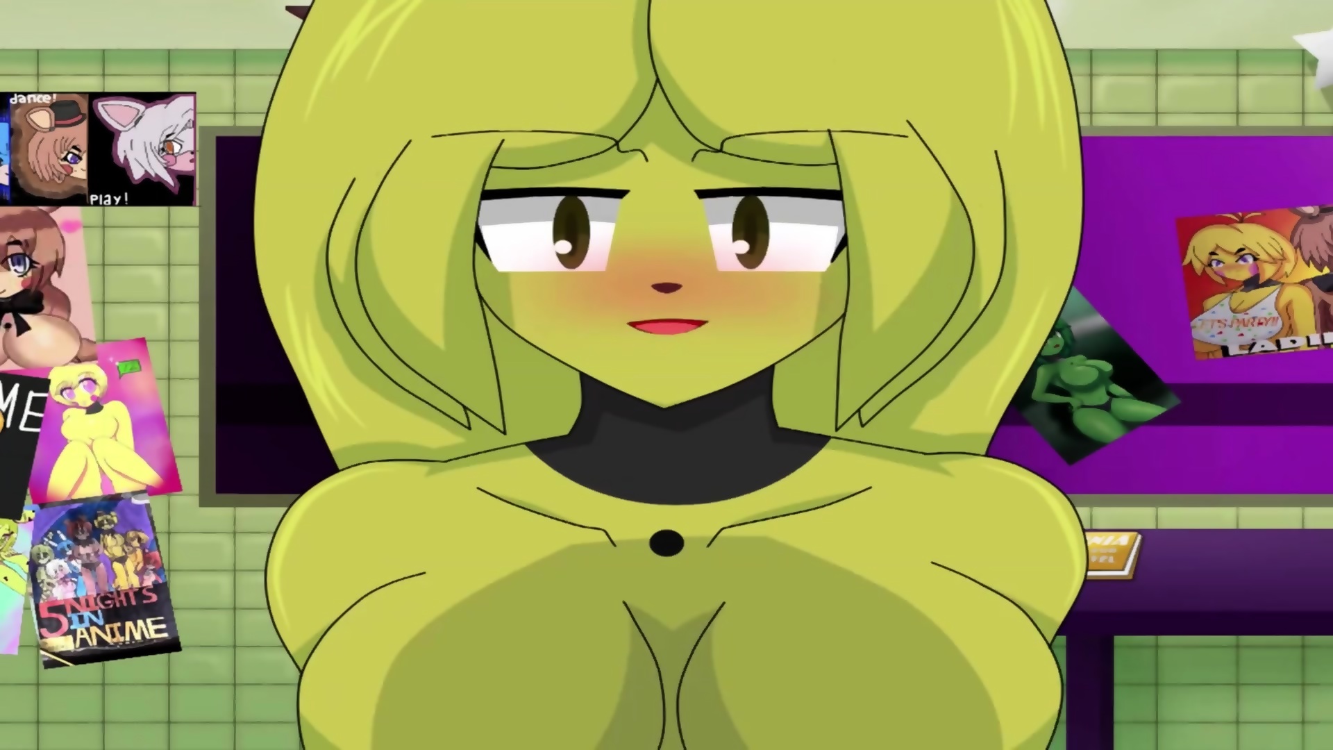 Five Nights In Anime Springtrap Boobs Eporner