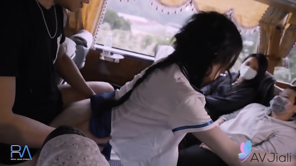 Sex Tour Bus With Sexy Tour Guide Miss Xiao Ye Ye Eporner