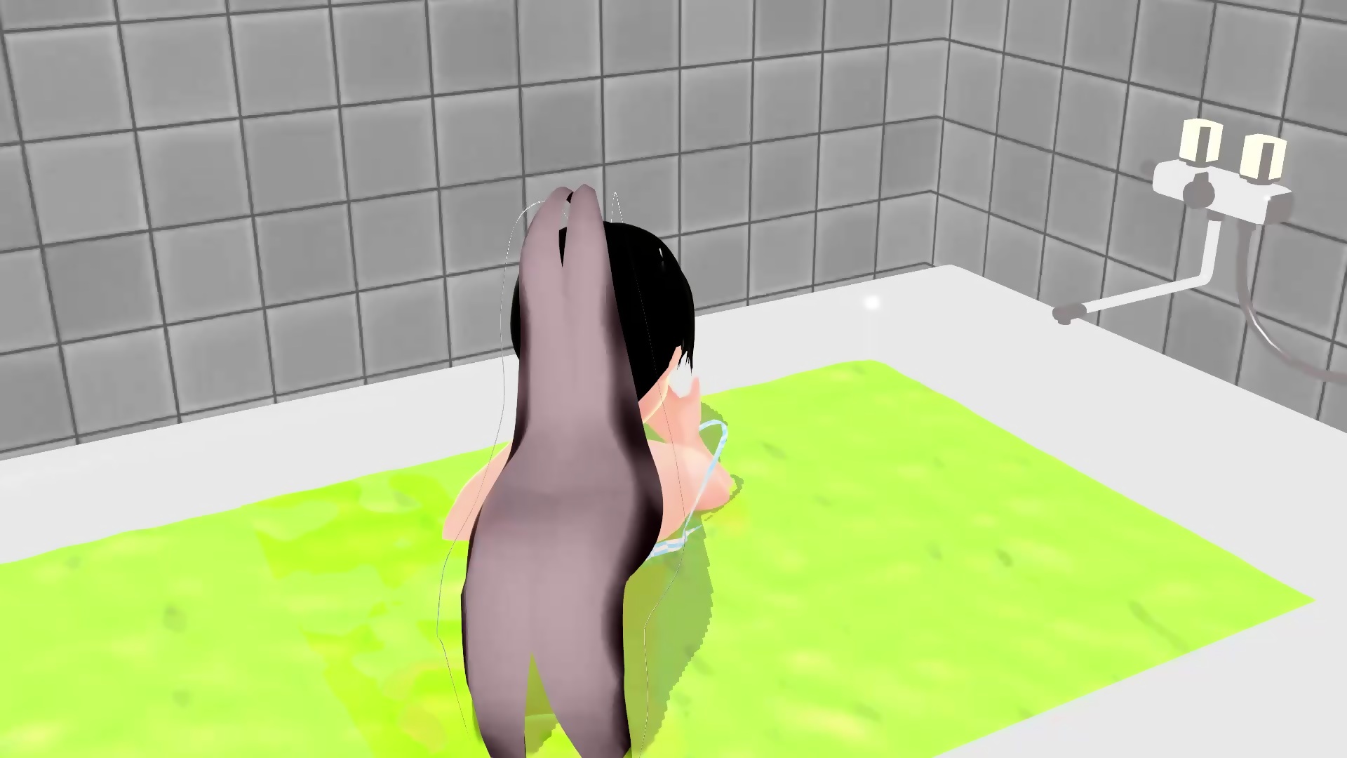 Cocoa Anime Girl Takes It All Off In The Bathtub Eporner