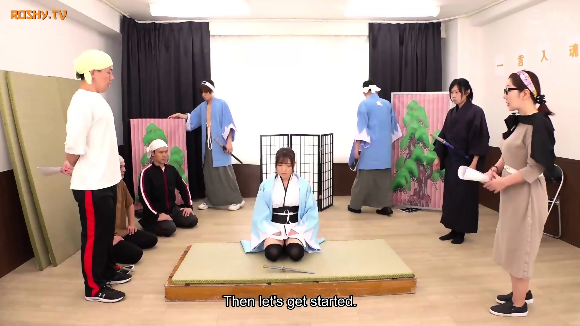 The Emperor And Chairman Of A Theater Troupe Who Teaches Naked Acting To A New Actress [part1