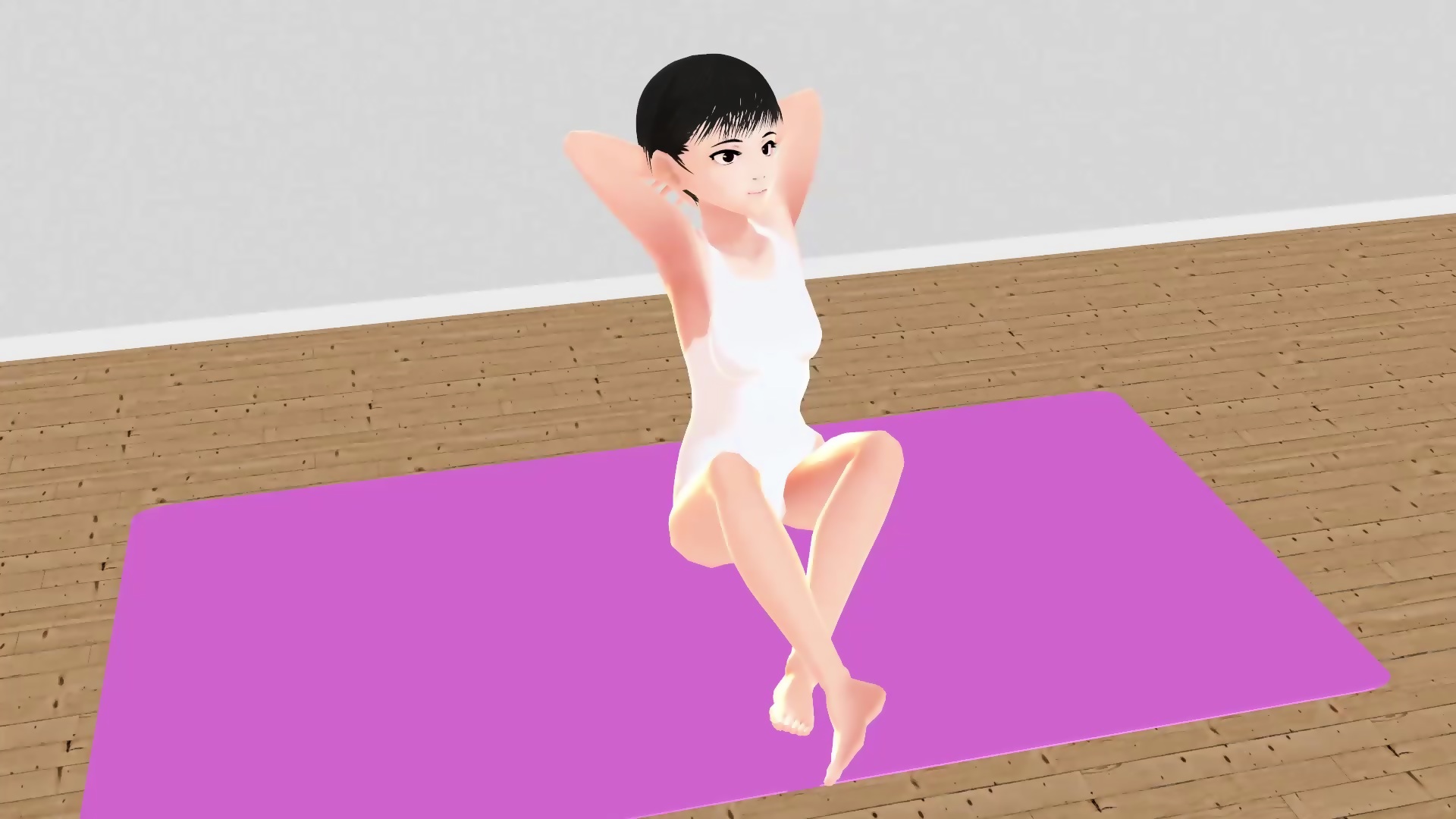 Leo Anime Girl Did Yoga Eporner