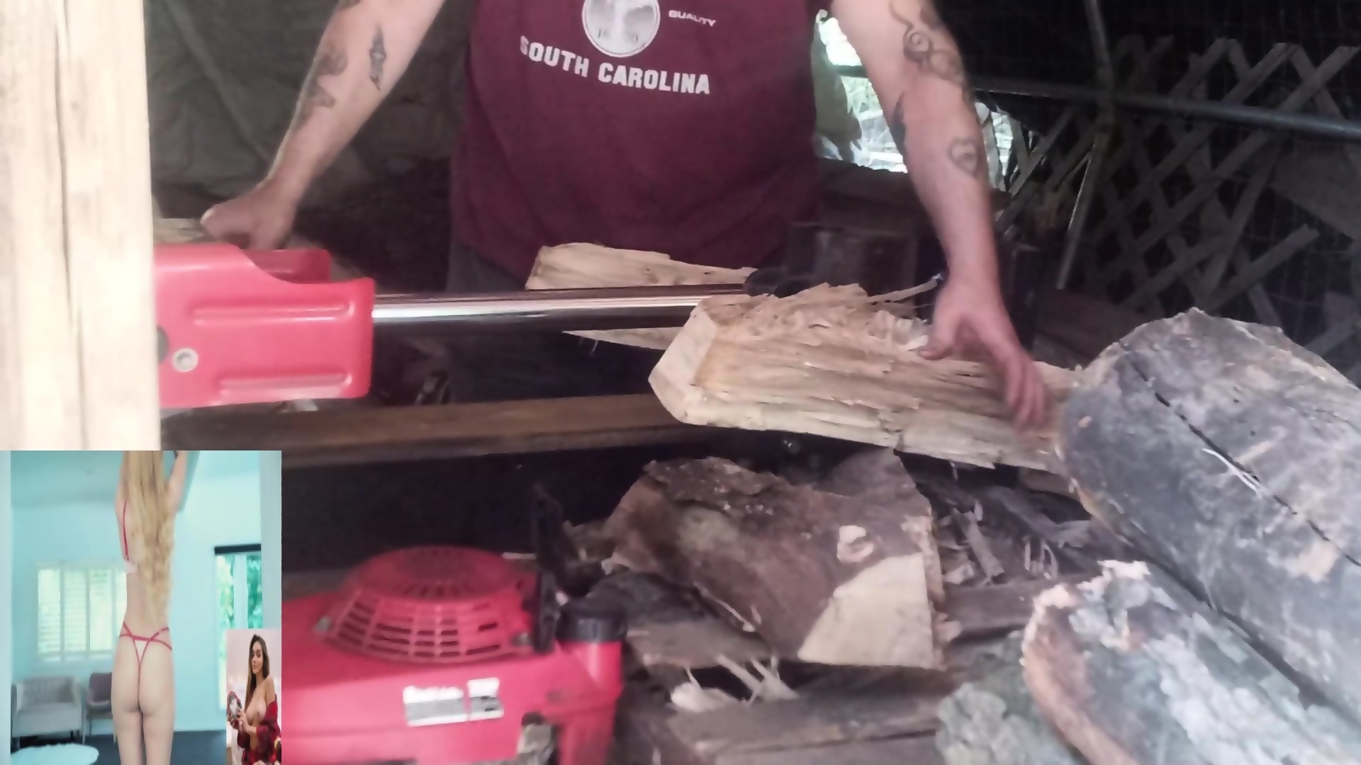 Fixed The Wood Splitter Nice One Eporner 