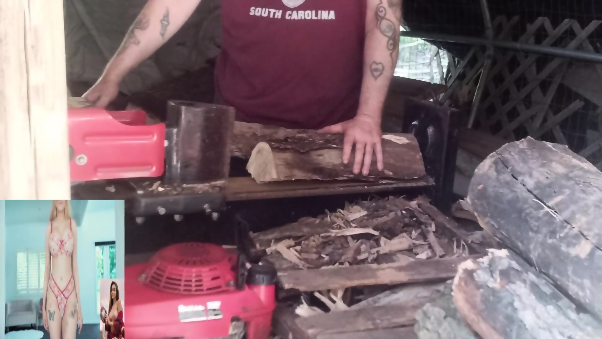 Fixed The Wood Splitter Nice One Eporner