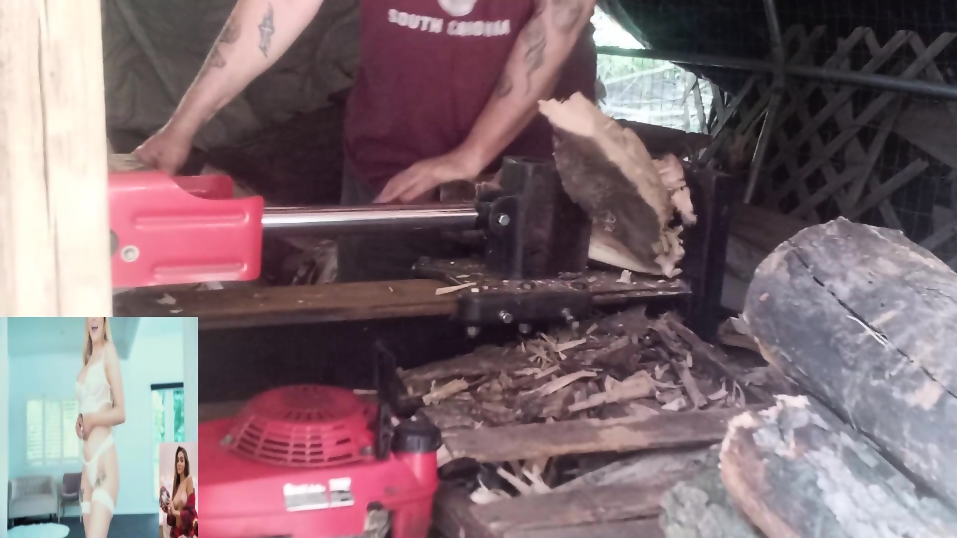 Fixed The Wood Splitter Nice One Eporner