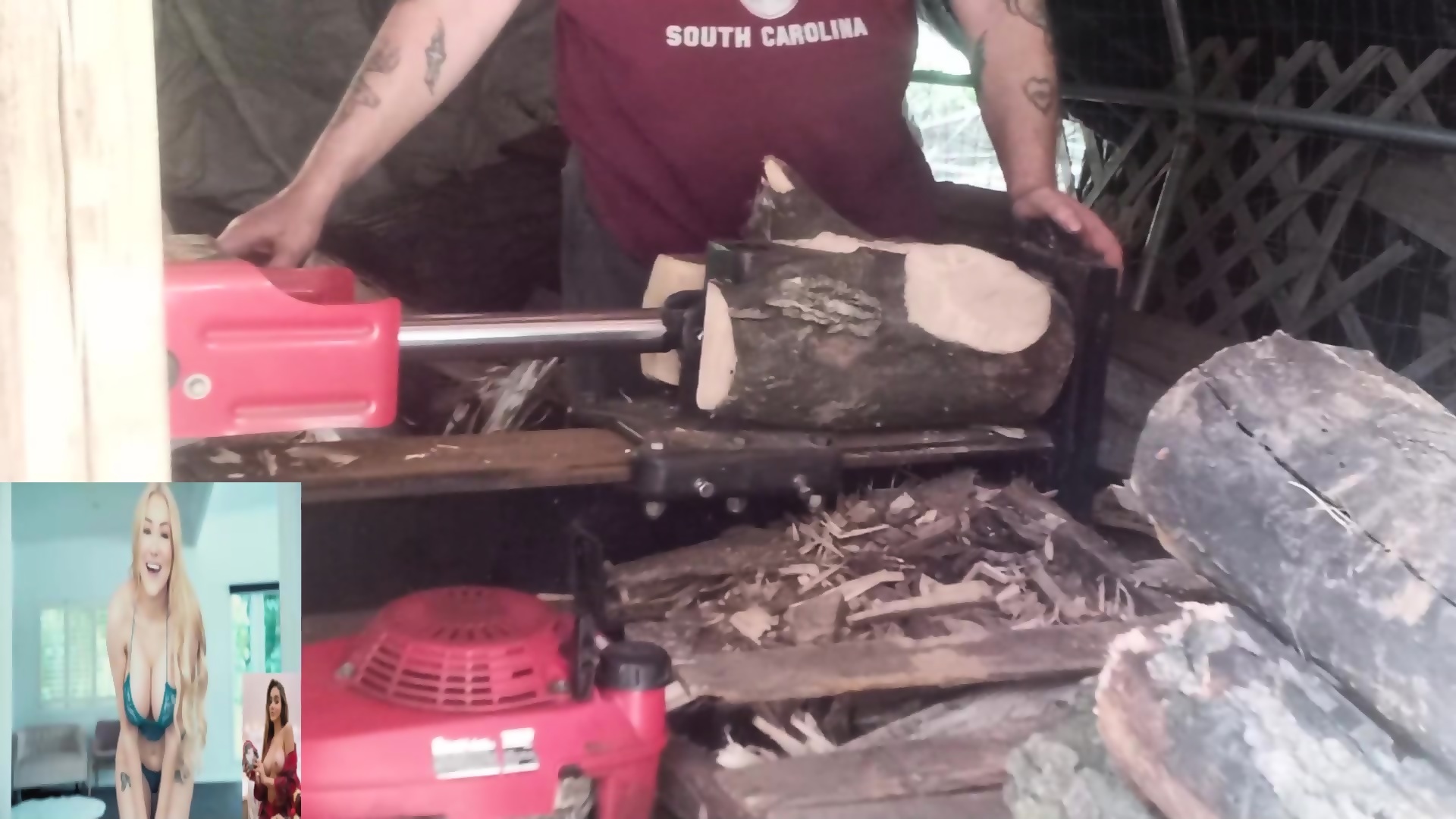 Fixed The Wood Splitter Nice One Eporner