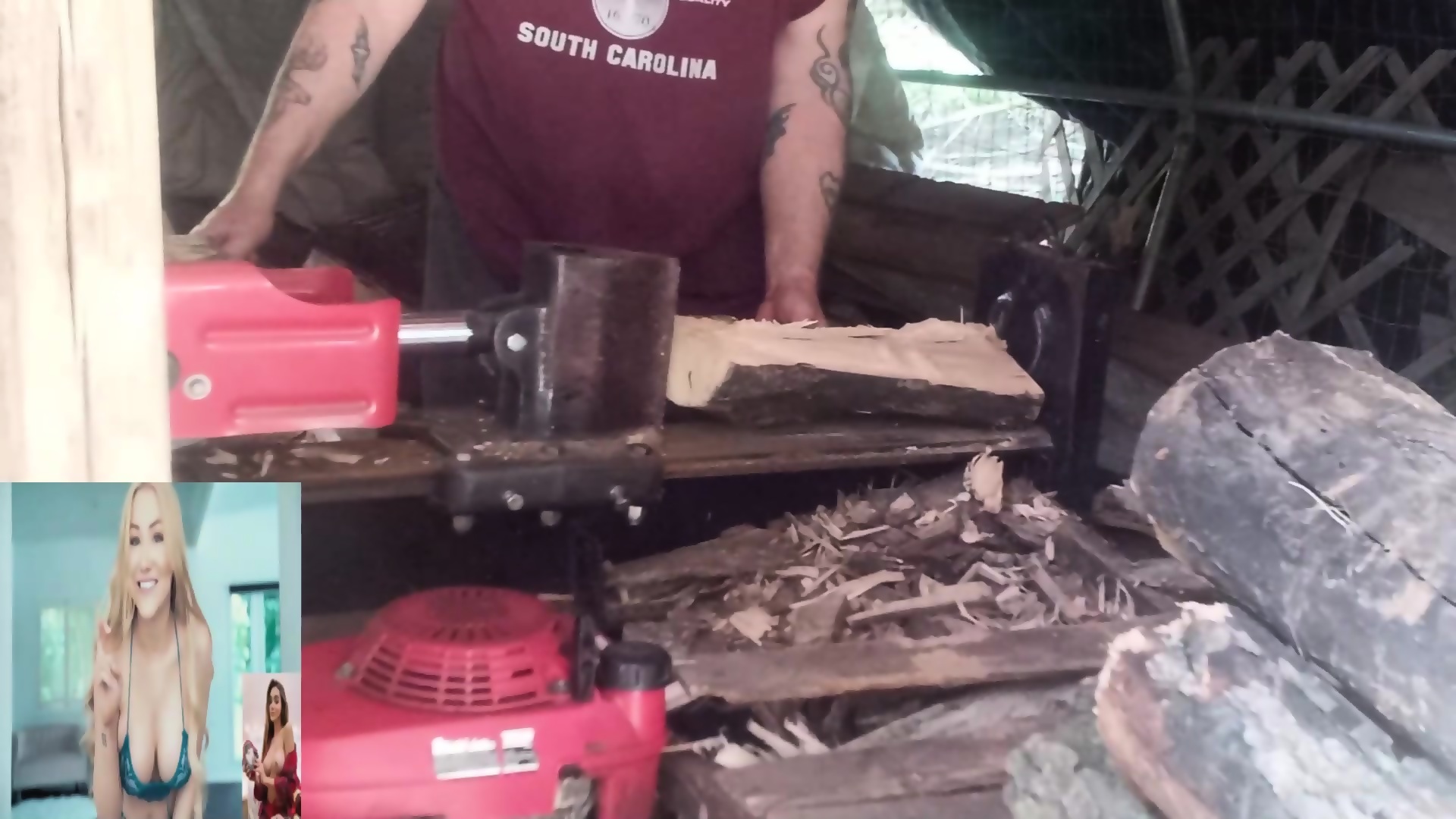 Fixed The Wood Splitter Nice One Eporner