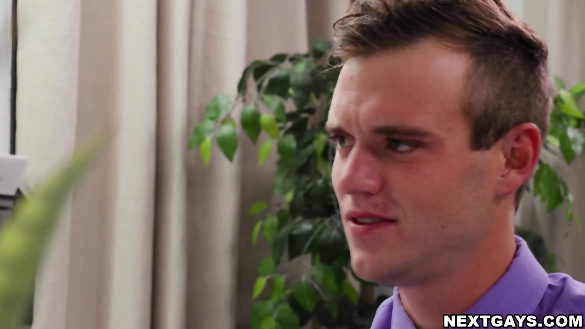 During A Job Interview Derek Kage Fucks Scott Eporner