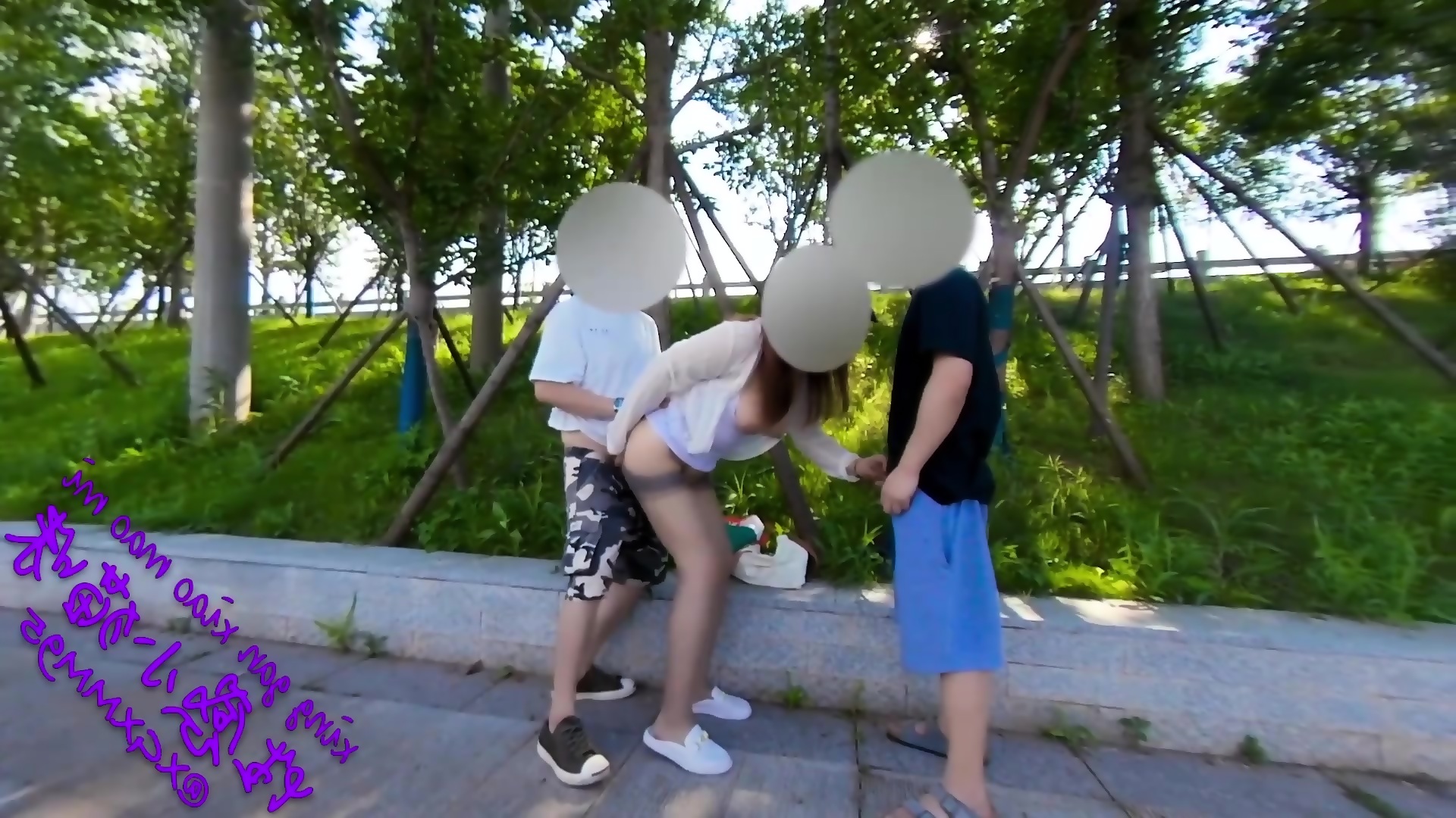 Outdoor Sex I Had Sex With Two Men On The Sidewalk Was Seen Eporner