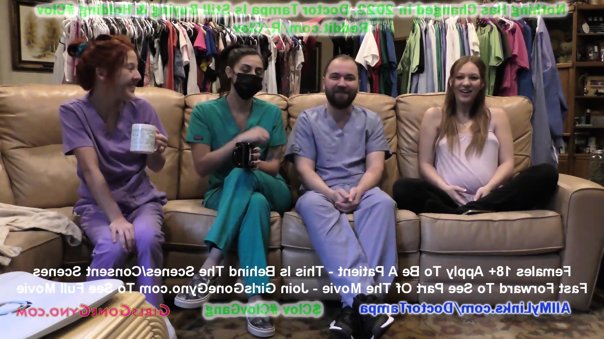 9 Month Pregnant Nurse Nova Maverick Lets Doctor Tampa Nurse Stacy