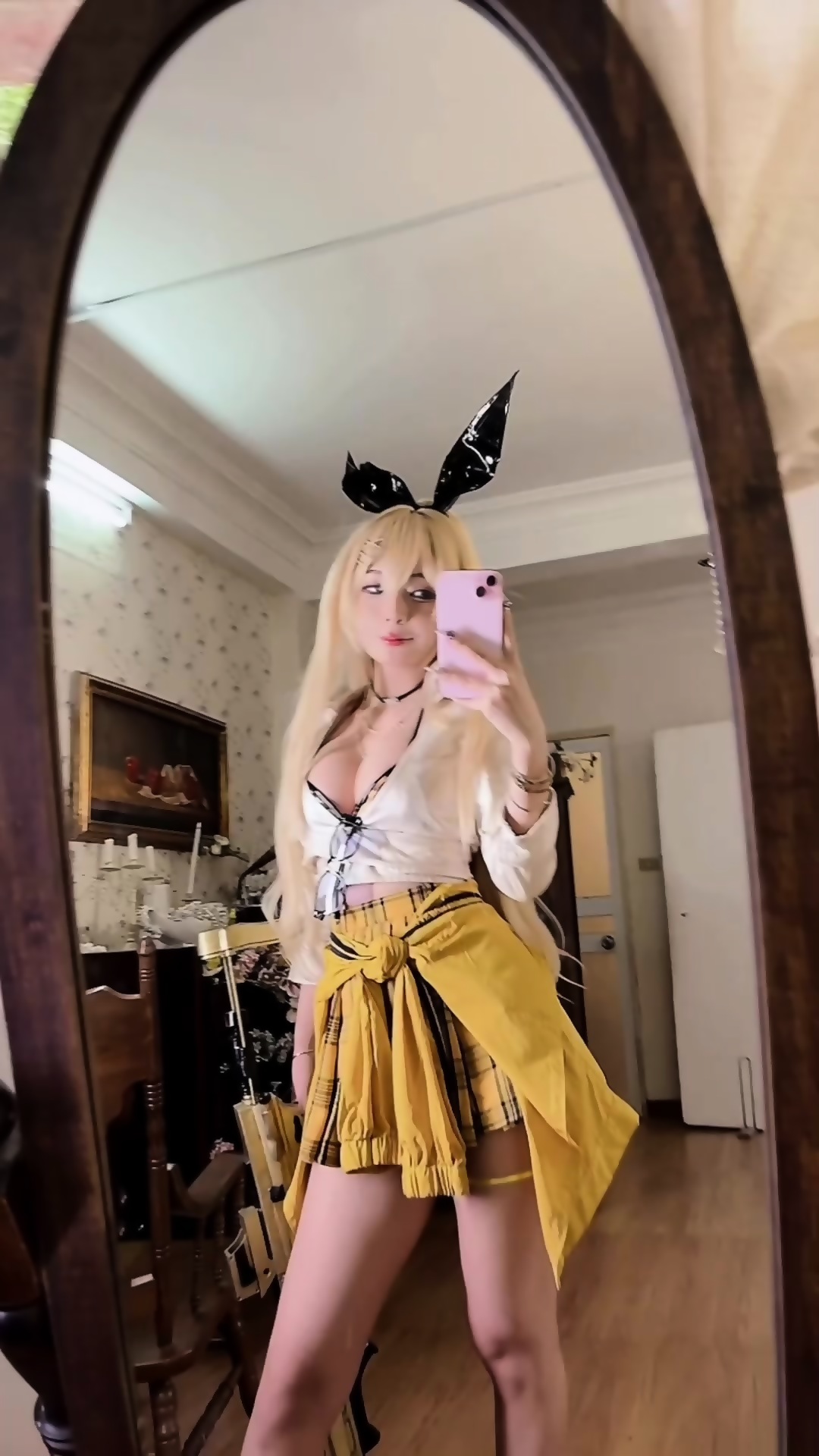 Umeko J Rupee Goddess Of Victory Nikke Cosplay Eporner