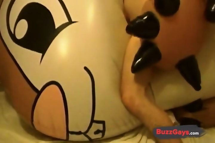 Twink Humps And Cums On Giant Inflatable Sex Toy Eporner