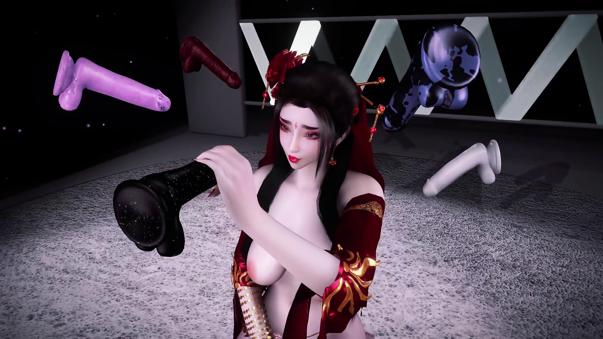 Vam 3d Ezhustler Lingxu Priestess Dildo Sex Eporner