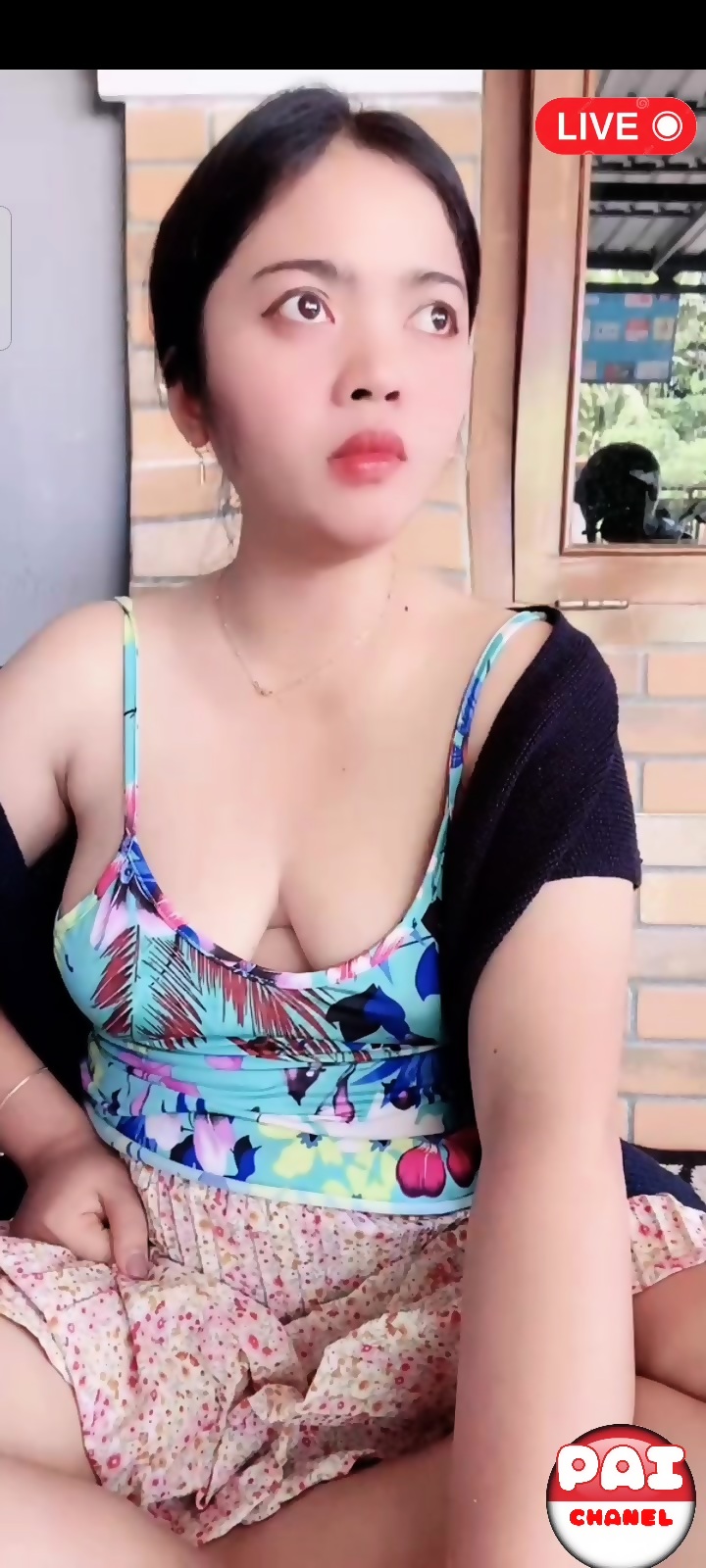 Neng Susi Live Sambil Jaga Toko Pinggir Jalan Eporner
