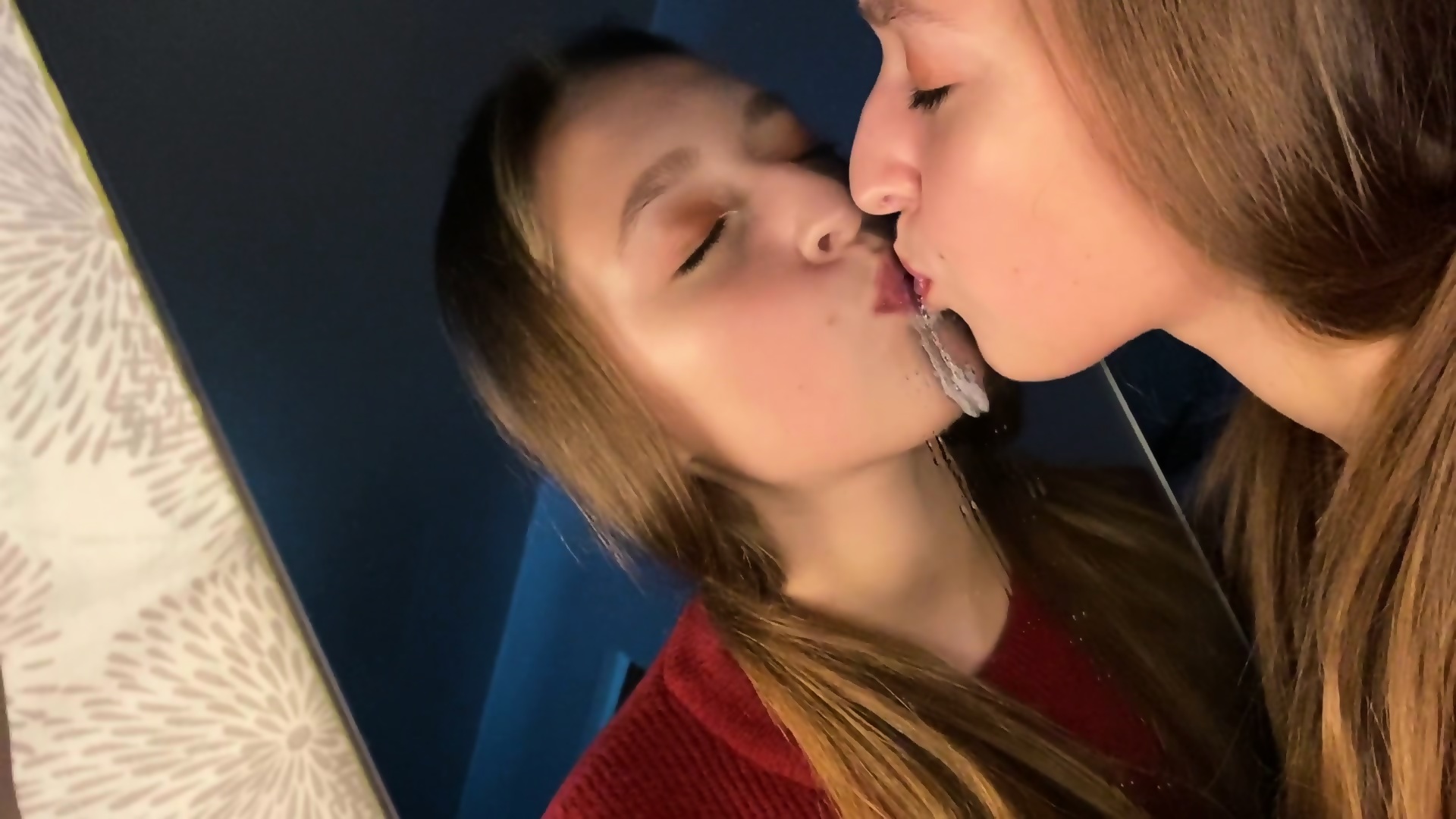 Asmr Sloppy Mirror Licking And Kissing Eporner