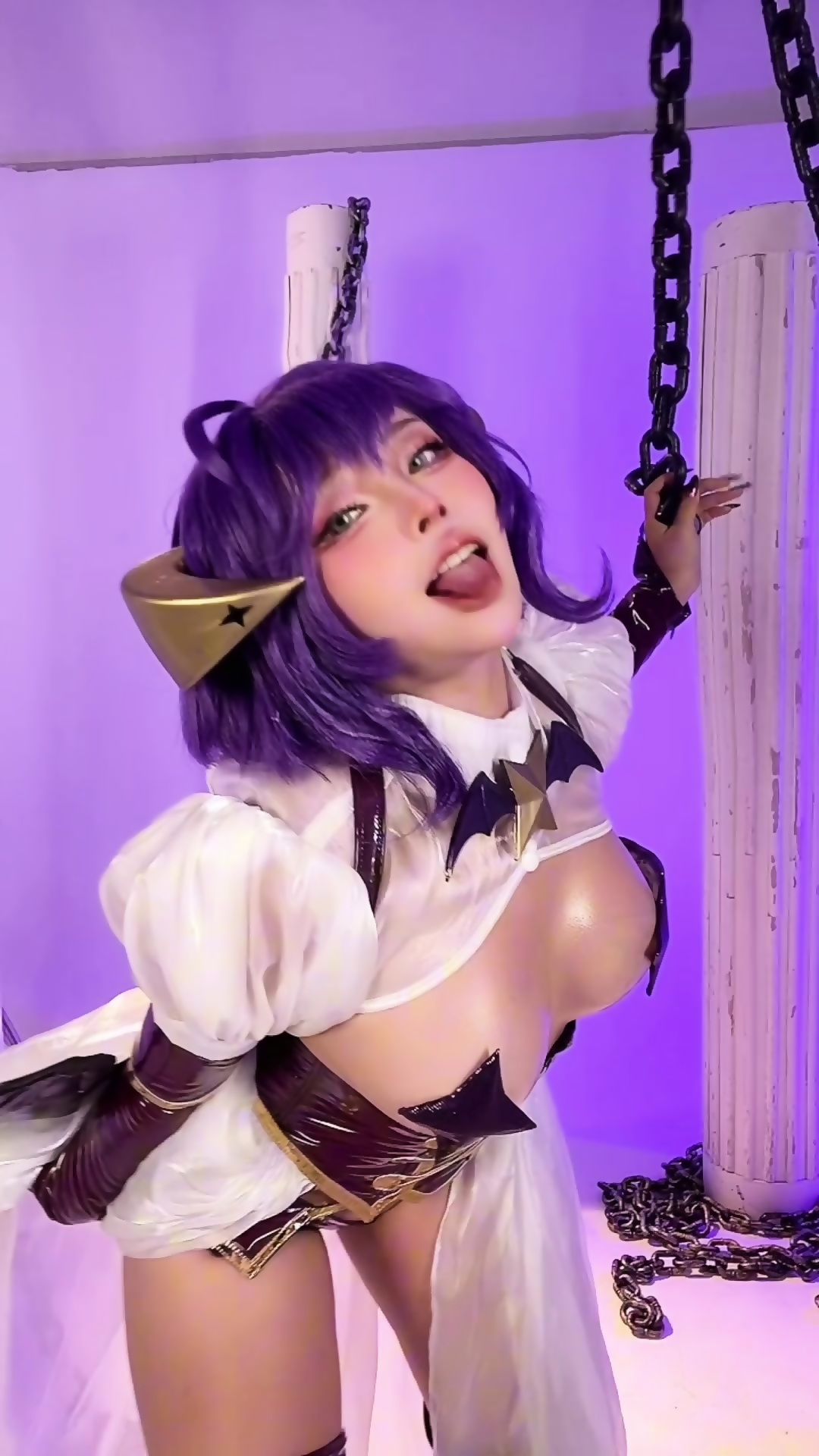 Sayo Momo Magia Baiser Mahou Shoujo Ni Akogarete Cosplay Eporner