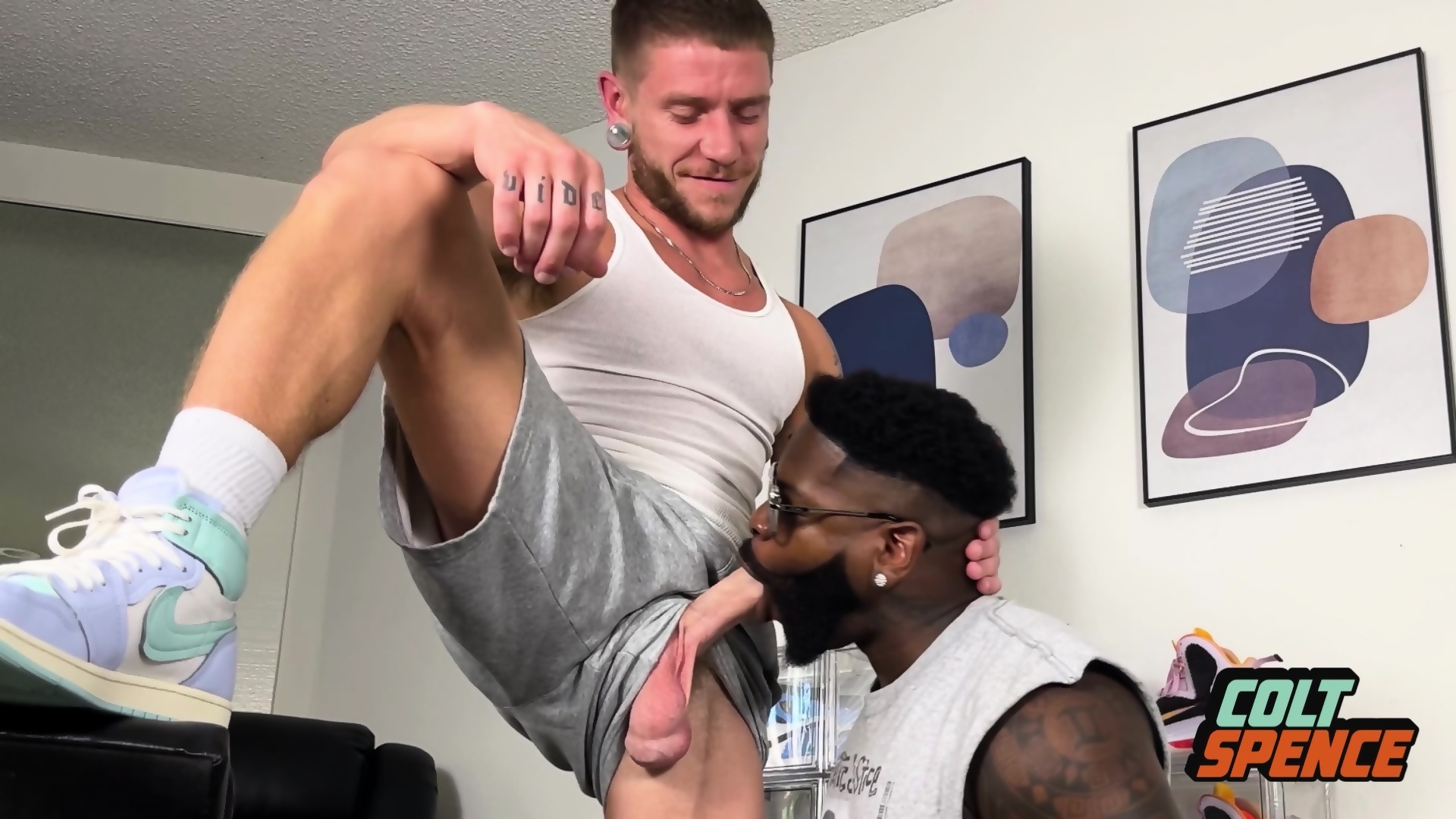 Jacobi Tries To Buy Colt Spence Sneakers But Gets Giant Load Instead Eporner 0839
