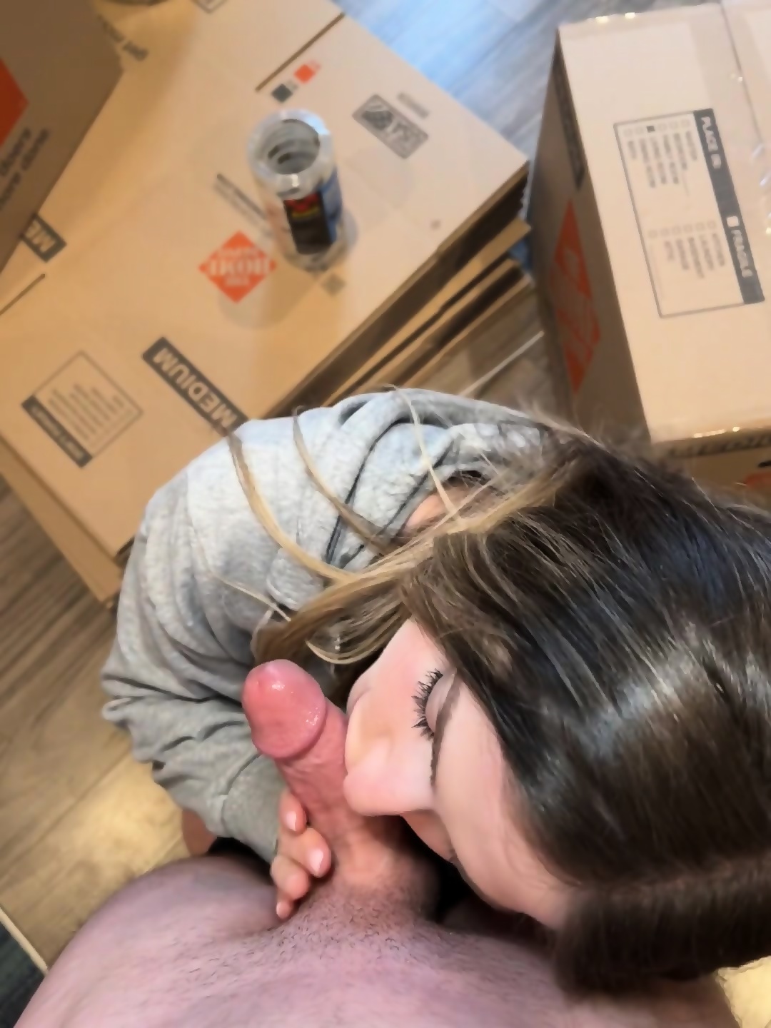 Jess Cromwell Blowjob Finish Cumshot At 402 Cum Facial Cute Milf Home Made Honey Eporner