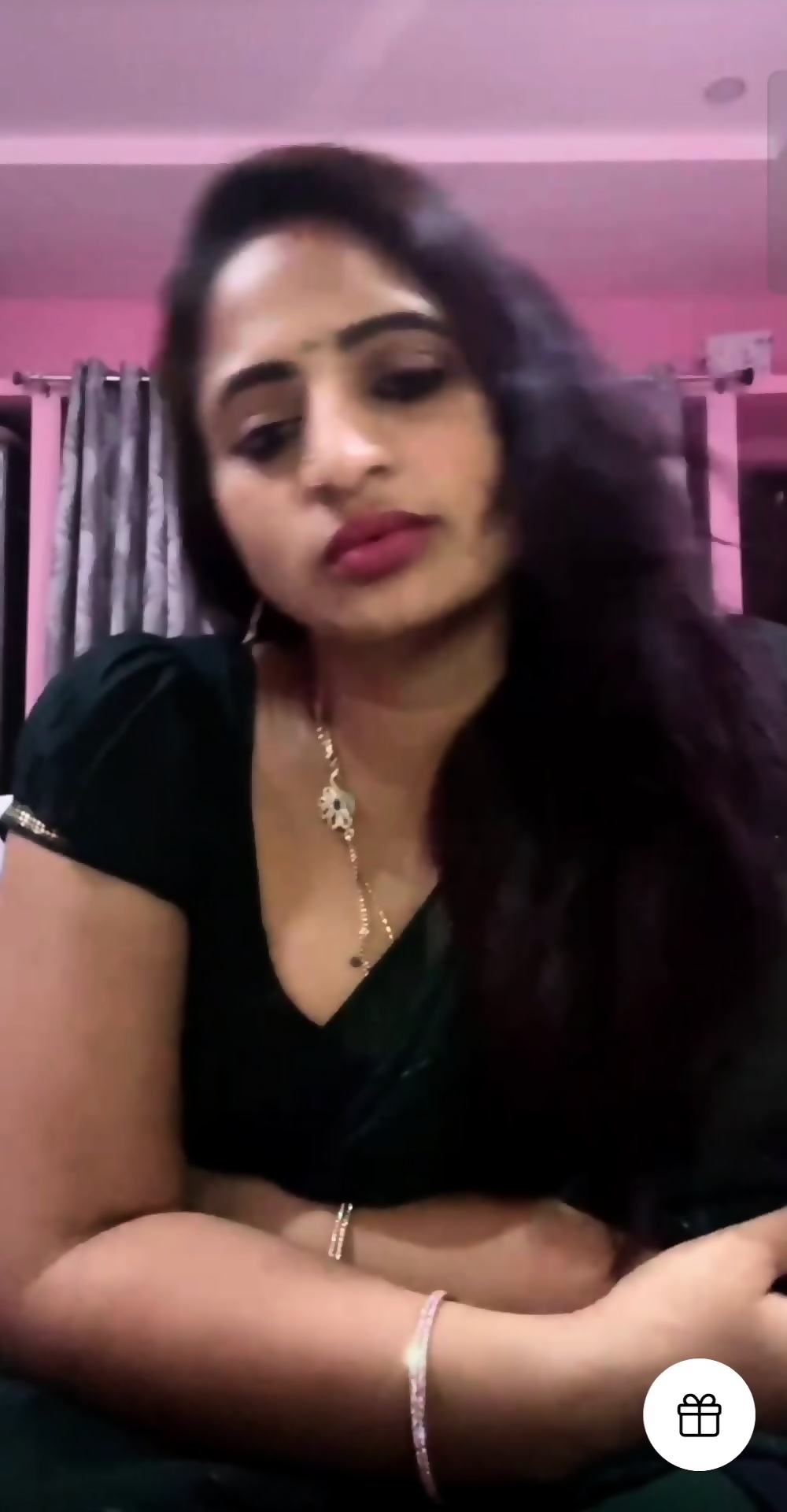 Sujatha Simhadri Tango Model In Black Saare Navel Showing Eporner