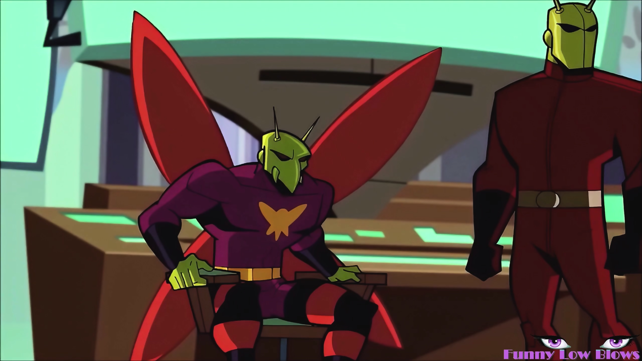 Batgirl Flying Kick Ballbusting Anime Kick In The Nuts Dc Batman Batwoman Hentai Babee Eporner