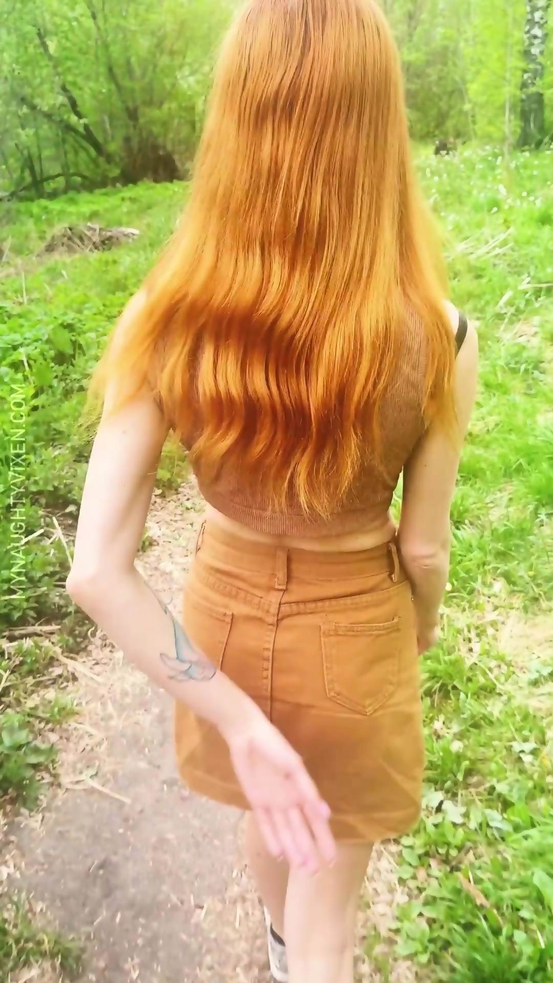 Pov We Walk In The Park And Play With A Remote Control Toy In Her Ass