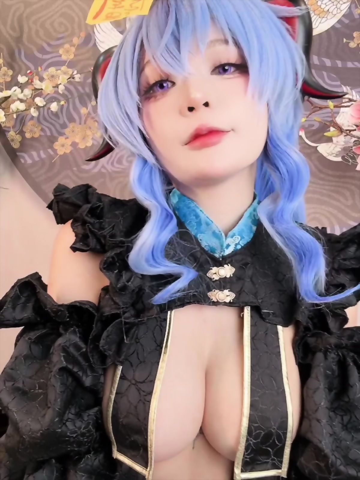 Umeko J - Ganyu Genshin Impact Cosplay - EPORNER