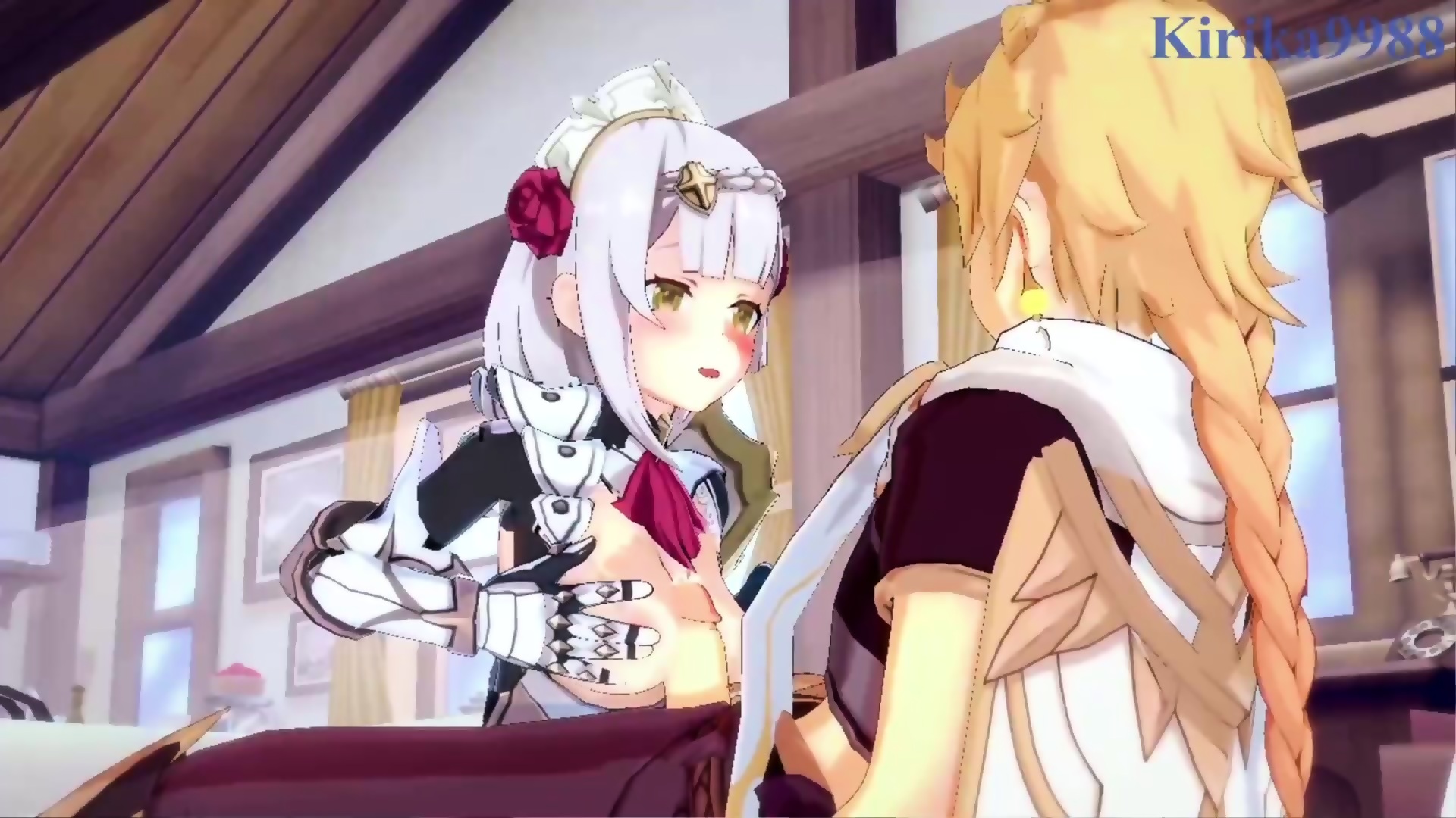Noelle And Shenhe And Aether Intense Sex Genshin Impact Hentai Eporner