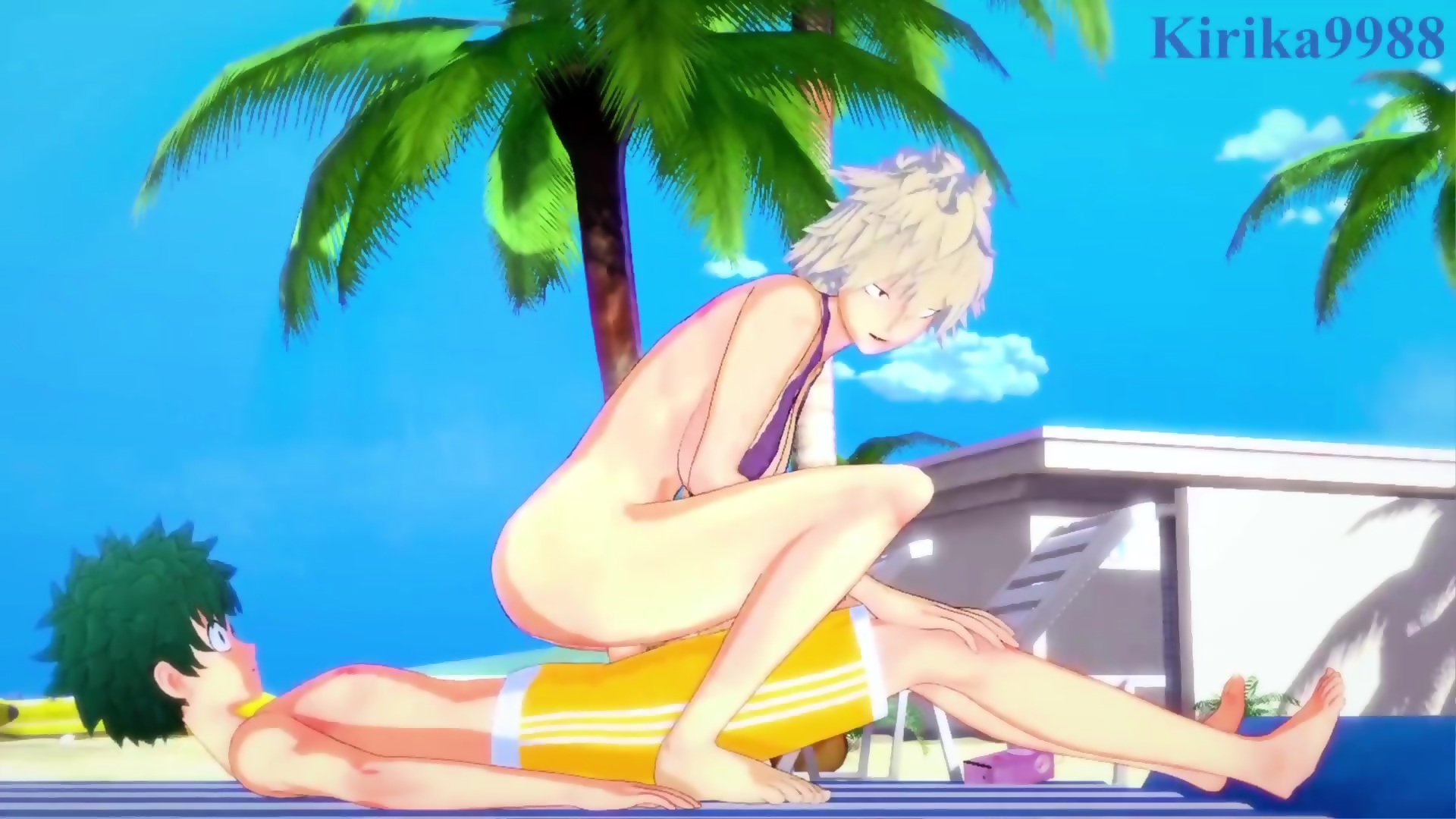 Himiko Toga And Mitsuki Bakugo And Izuku Midoriya Intense Sex My