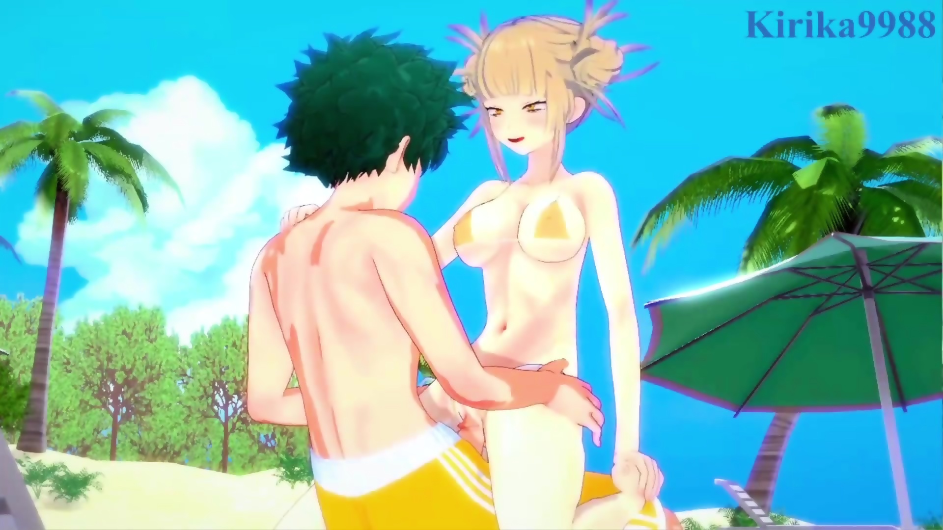 Himiko Toga And Mitsuki Bakugo And Izuku Midoriya Intense Sex My