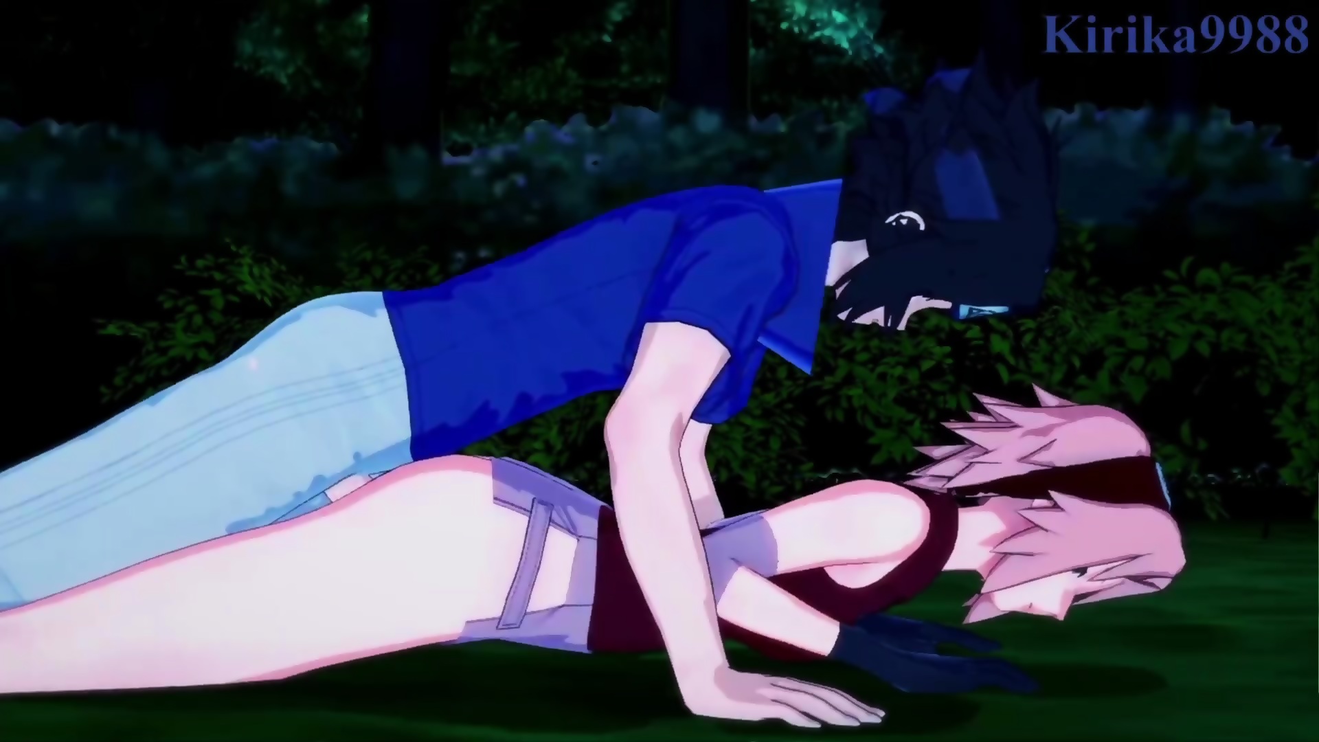 Sakura Haruno And Naruko Uzumaki And Sasuke Uchiha Intense Sex