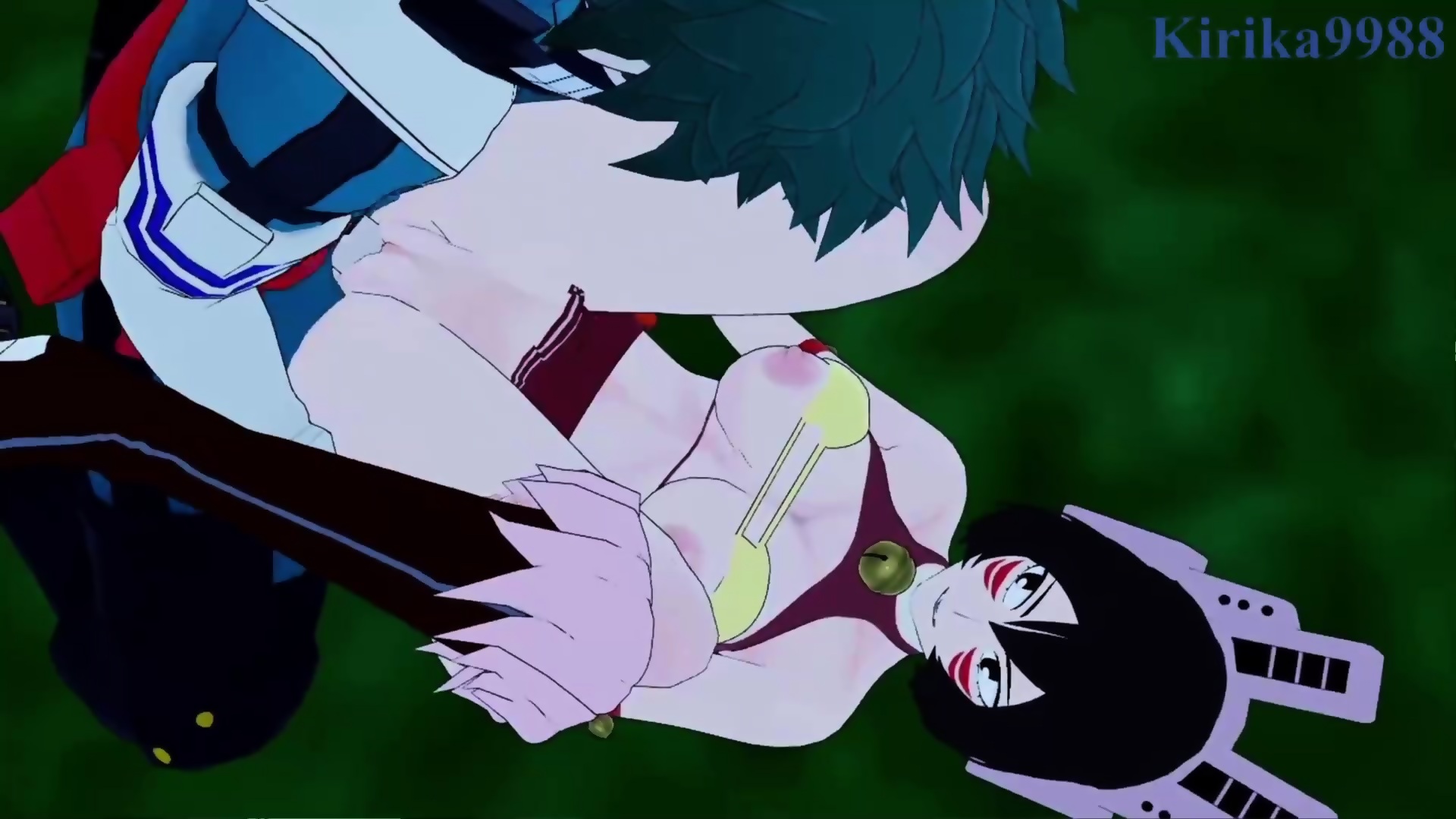 Shino Sosaki Mandalay And Mei Hatsume And Izuku Midoriya Intense Sex