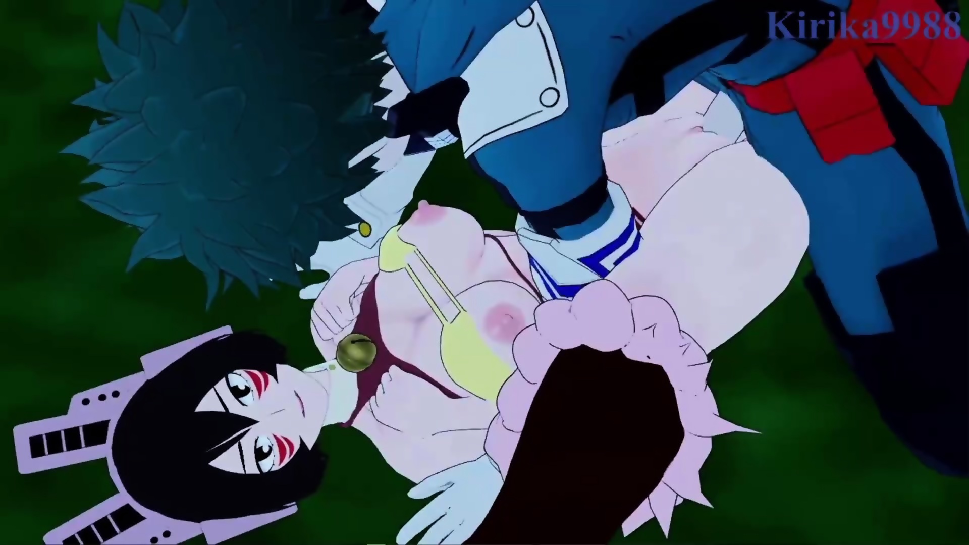 Shino Sosaki Mandalay And Mei Hatsume And Izuku Midoriya Intense Sex
