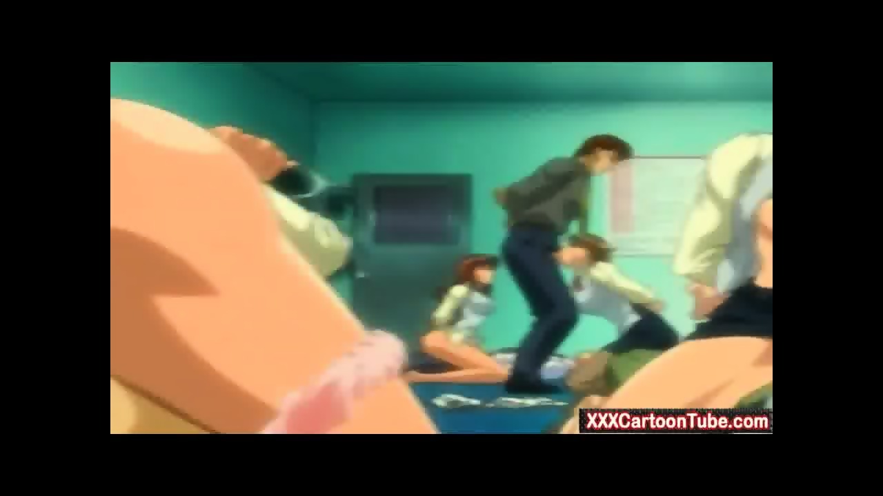 Two Sexy Women Get Fucked By Bank Bandits Hentai Eporner