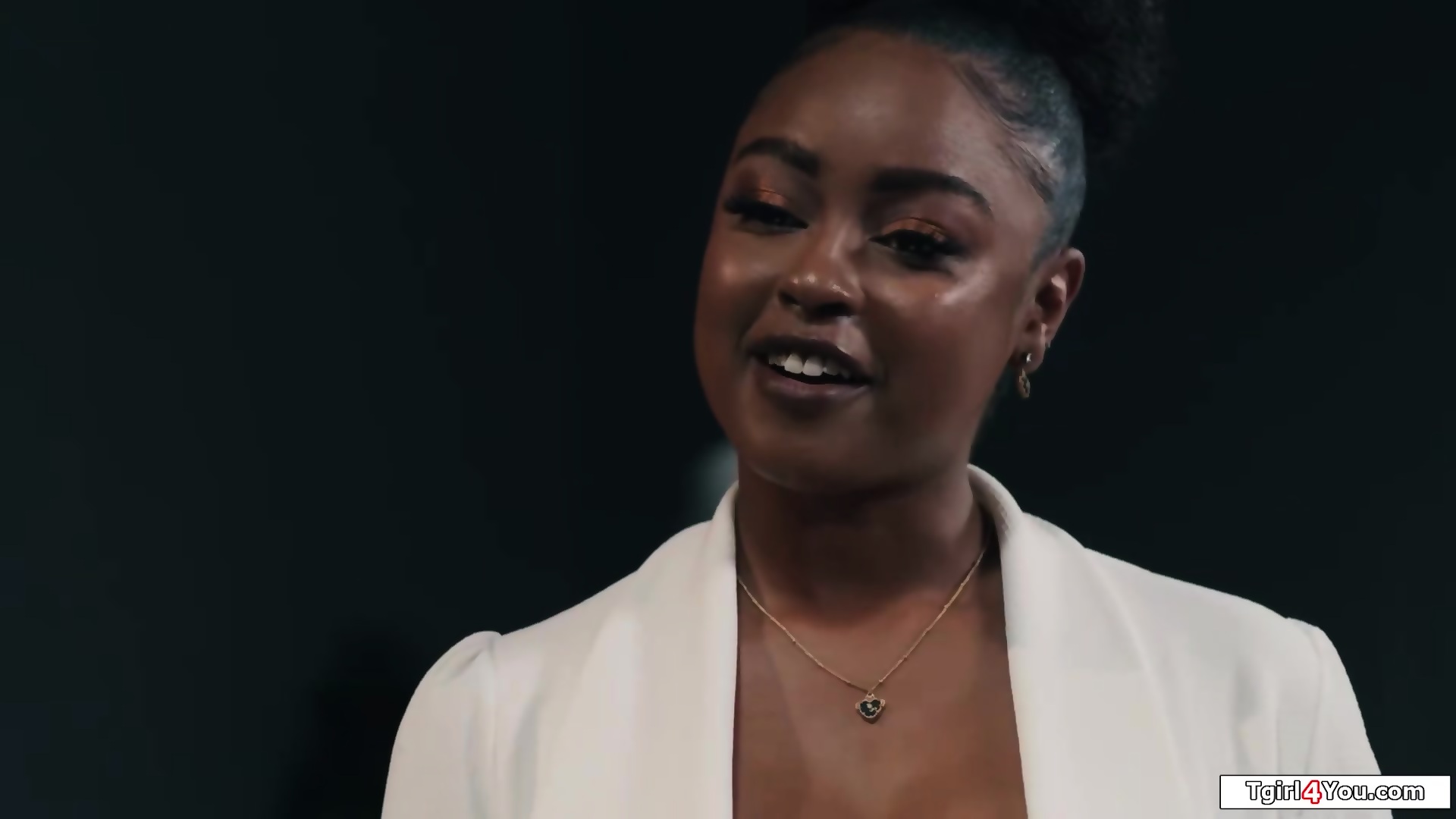 Busty Ebony Tgirl Leilani Li Fucking Black Boss Destiny Mira - EPORNER