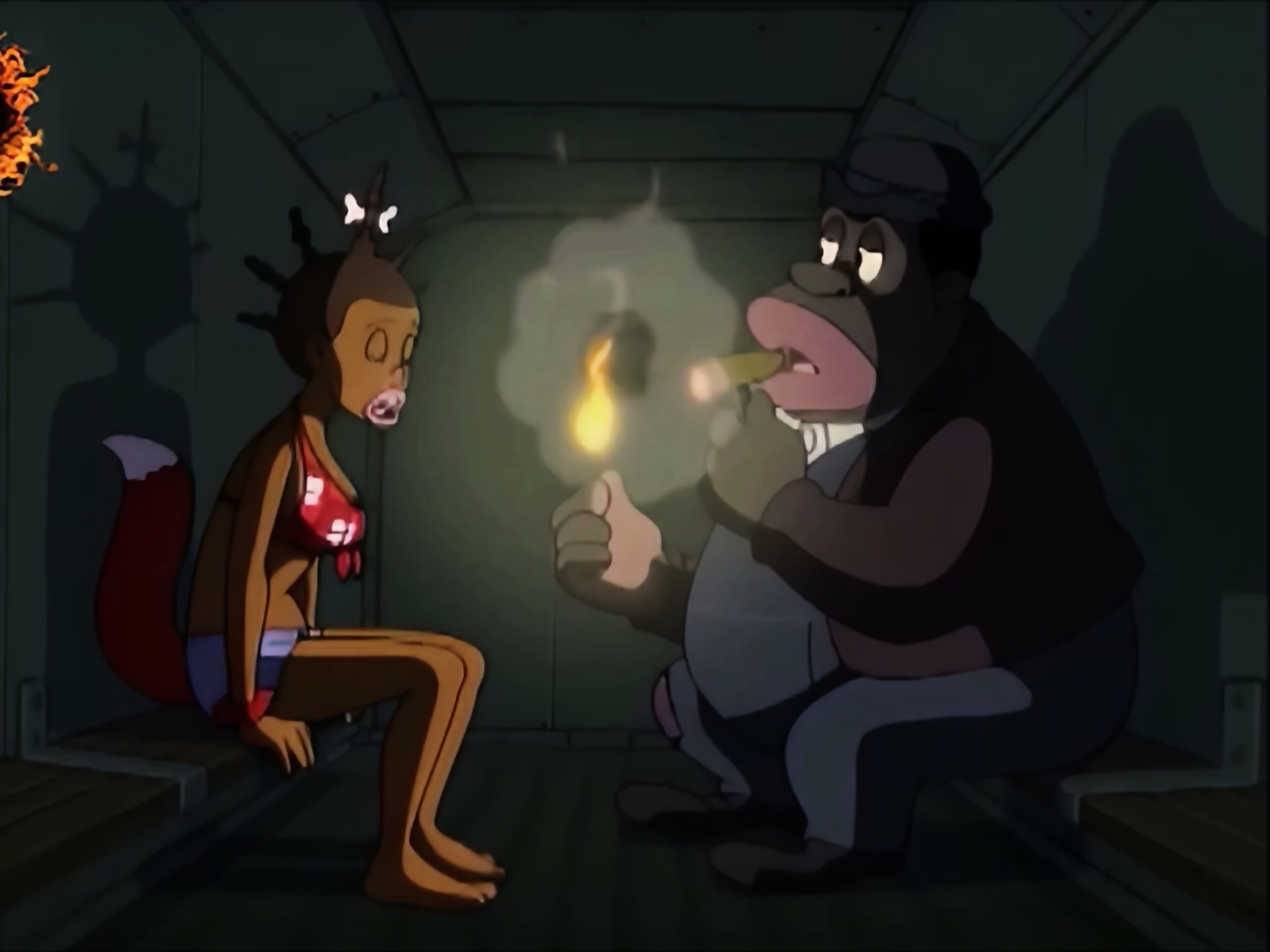 Ebony FOXXY LOVE Sex Scenes COMPILATION Sexy Teen Toon DRAWN TOGETHER - Foxxy Angel - EPORNER