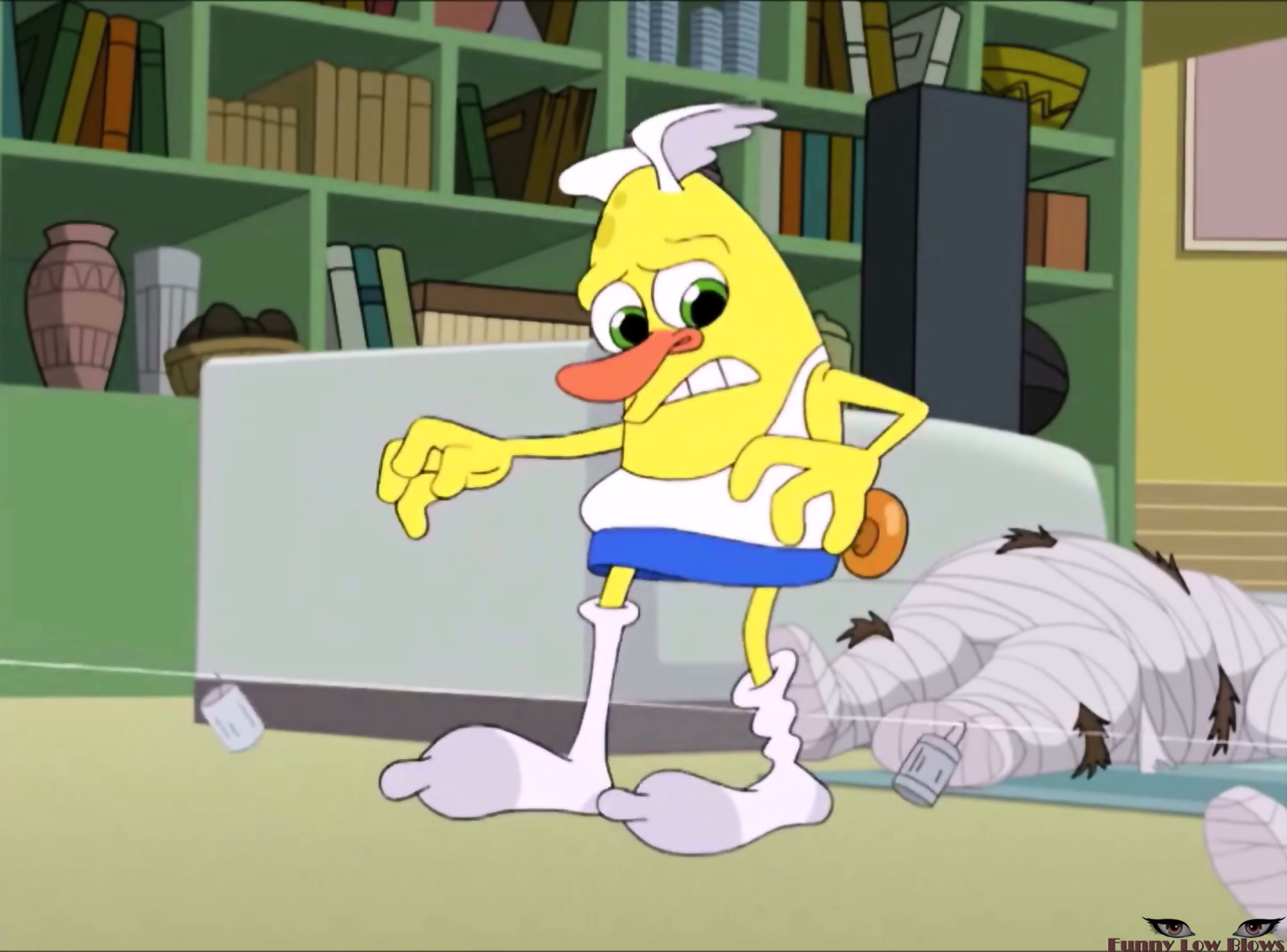 Princess Clara BALLBUSTING HAMMER Hard Hit In The Balls, Sexy Teen Toon DRAWN TOGETHER - Angel ...