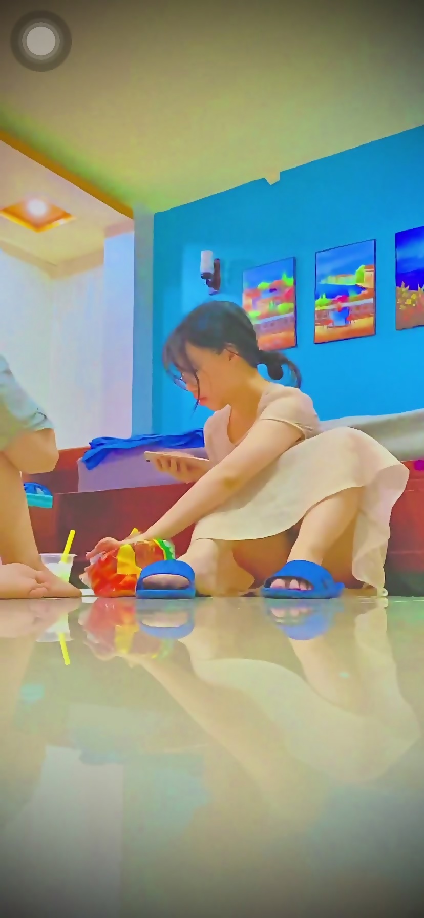 Spy Cam My Big Boobs Friend - EPORNER