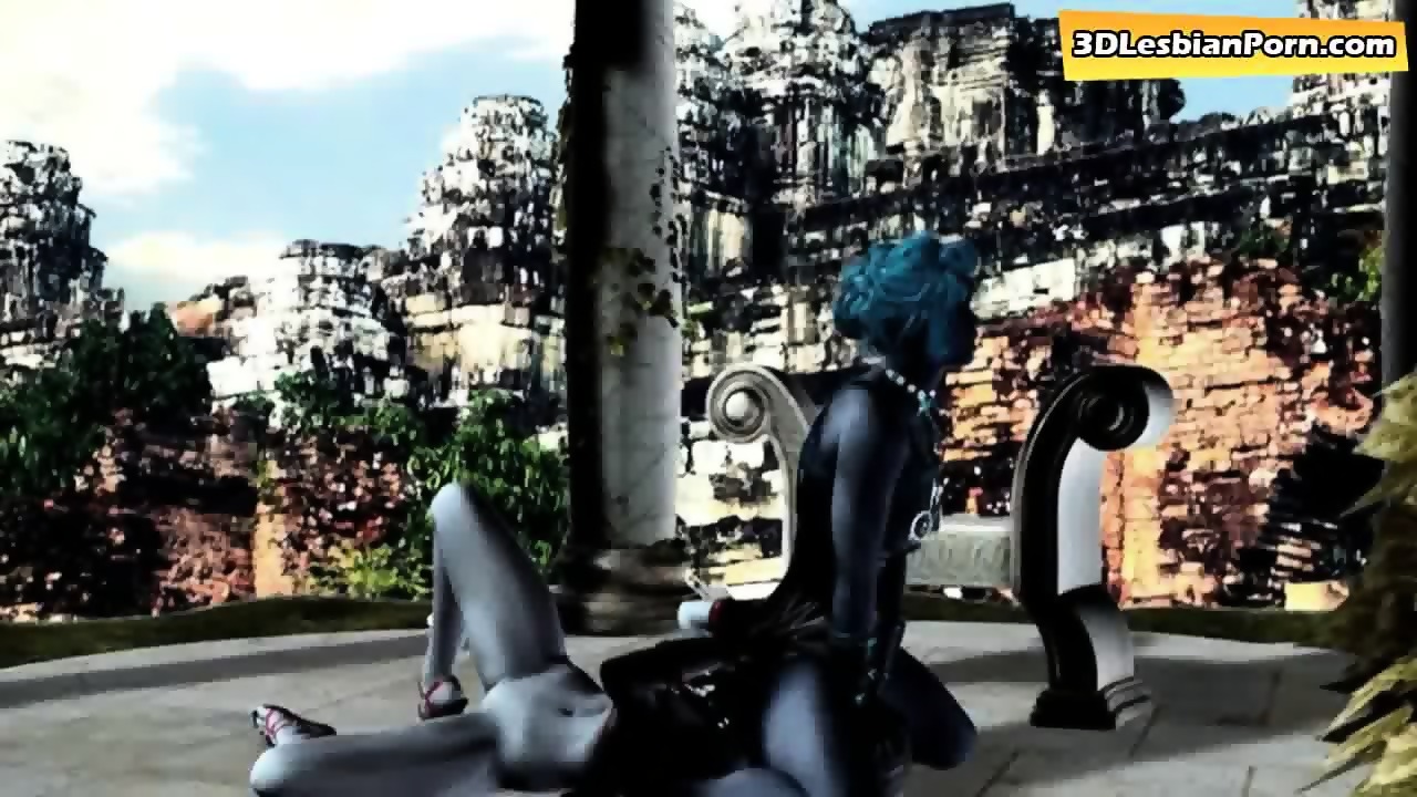 Fantasy Lesbian Sex In A Temple Eporner