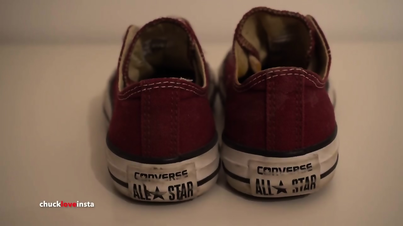 My Sisters Shoes Maroon Converse Part 2 Eporner