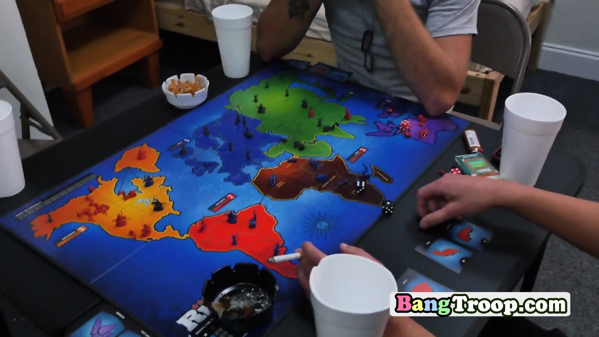 Board Games Lead These Gay Soldiers To Start A Hot Threesome Eporner