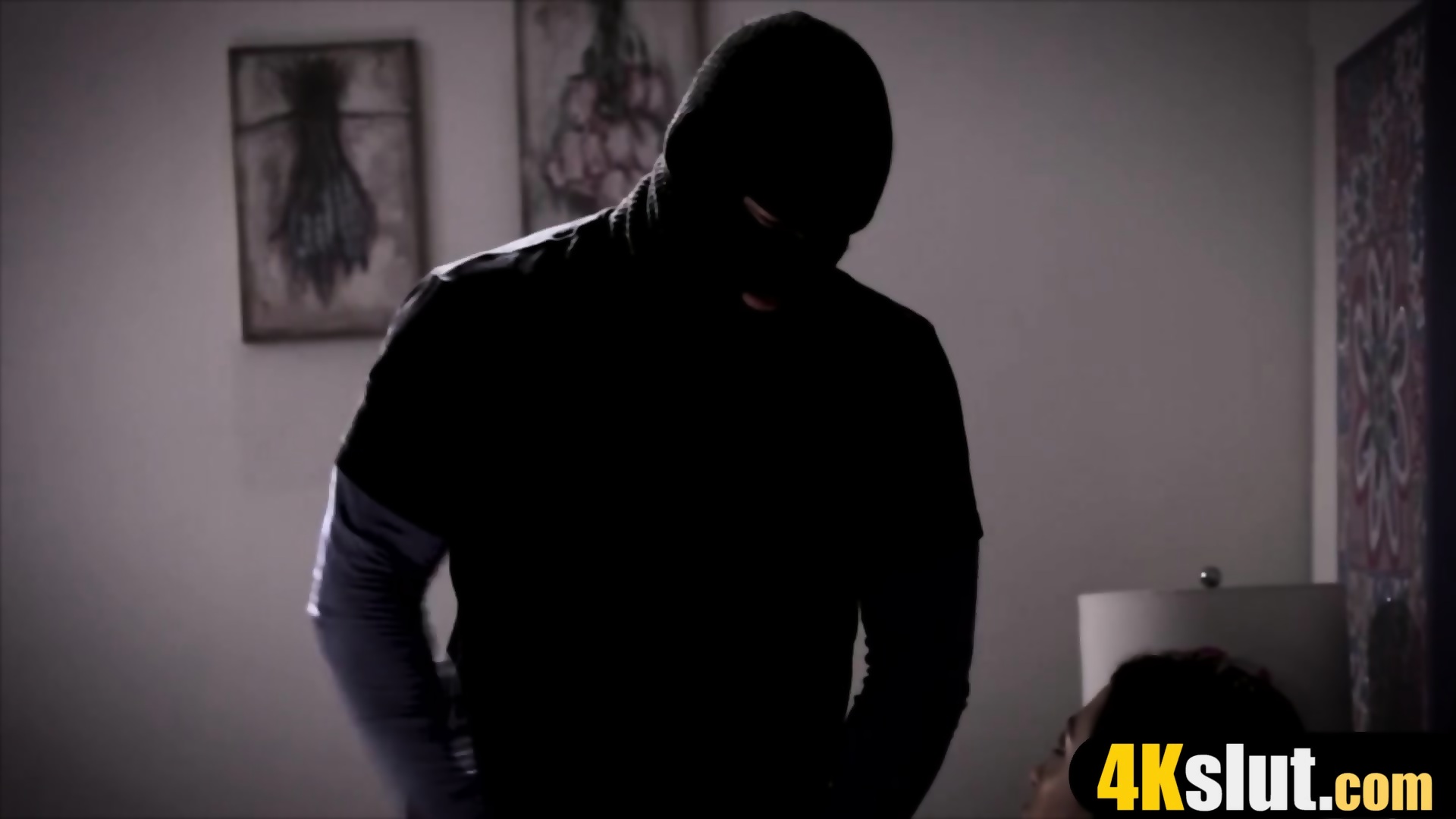 A Masked Intruder Fucks Her Really Rough In Her Own Bed Eporner 