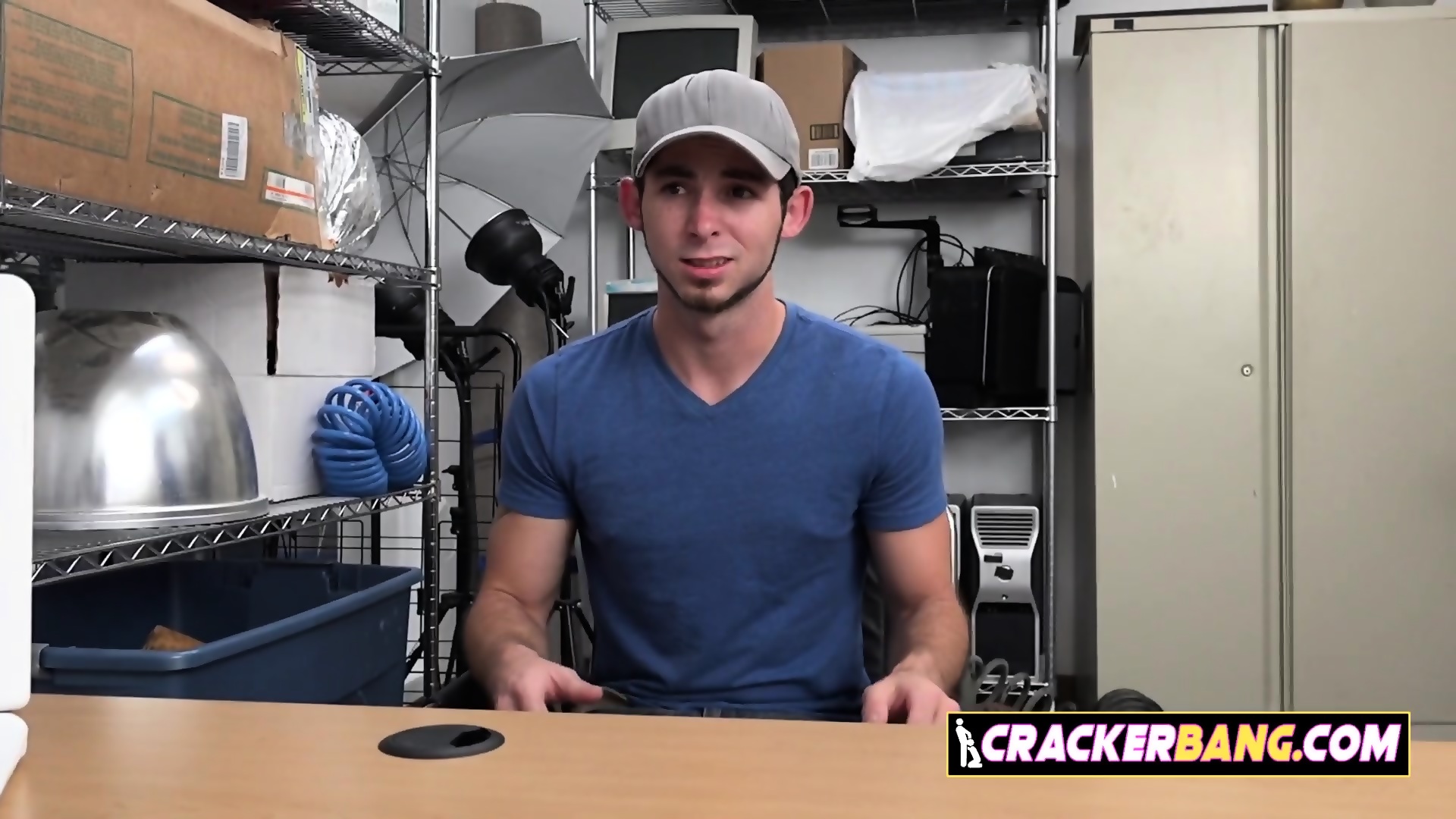 Rim Job At The Job Interview Will This Gay Jock Get The Job Done