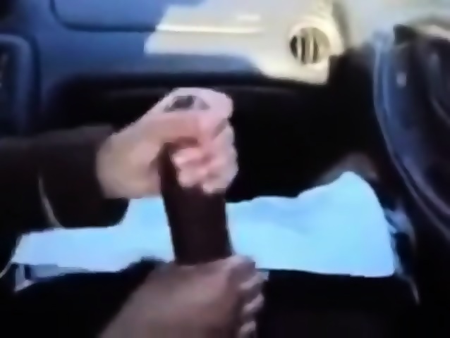 Bbc Gets A Handjob In The Car Eporner
