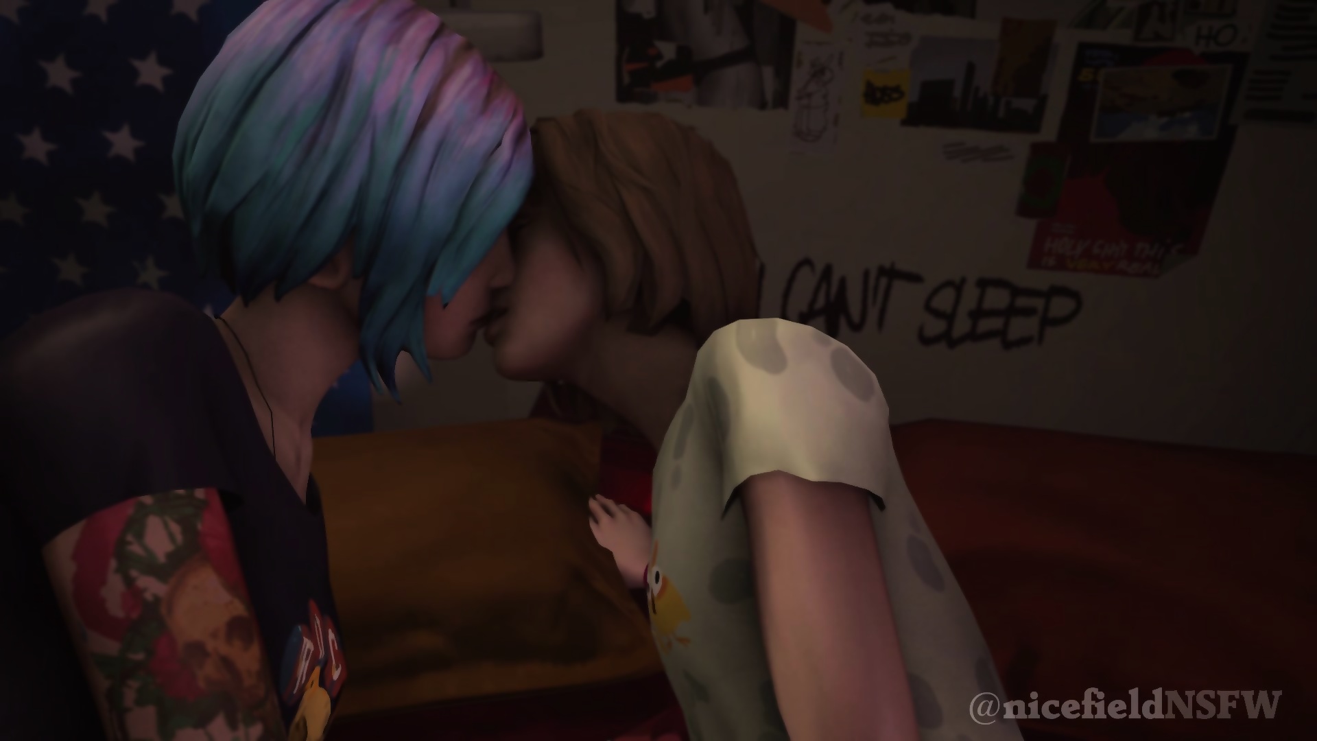 Life Is Strange The First Kiss Max X Chloe Sfm Animation Chloe Love Eporner