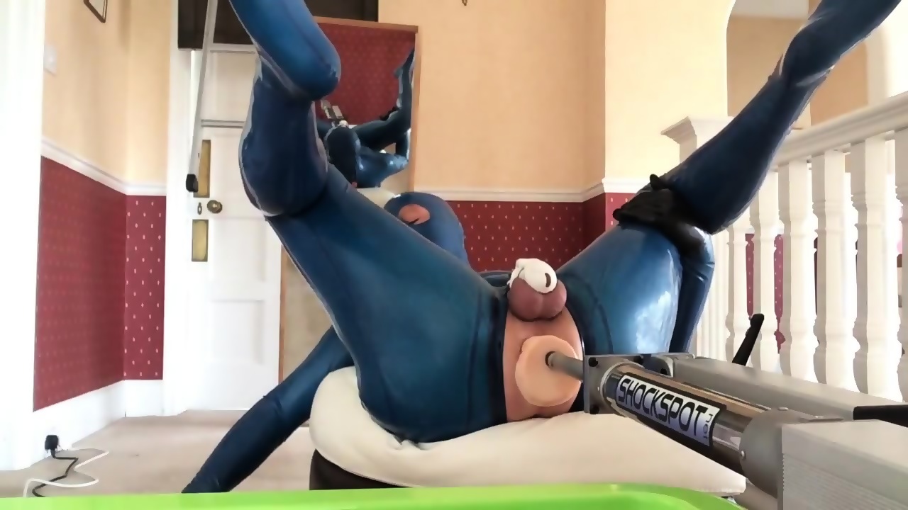 Pvcsissy In Chastity Anal Fucking Machine Eporner