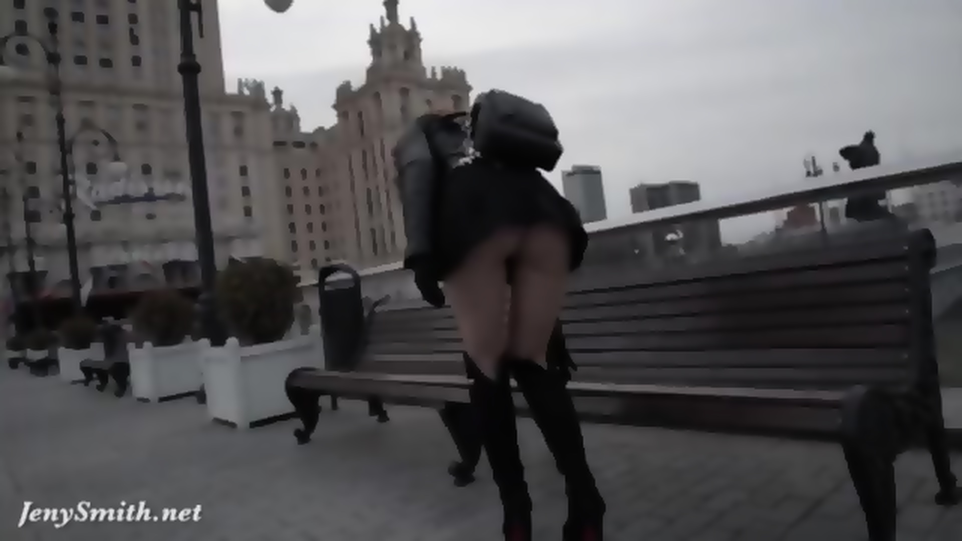 Jeny Smith Seamless Pantyhose Public Upskirt The Butt Eporner